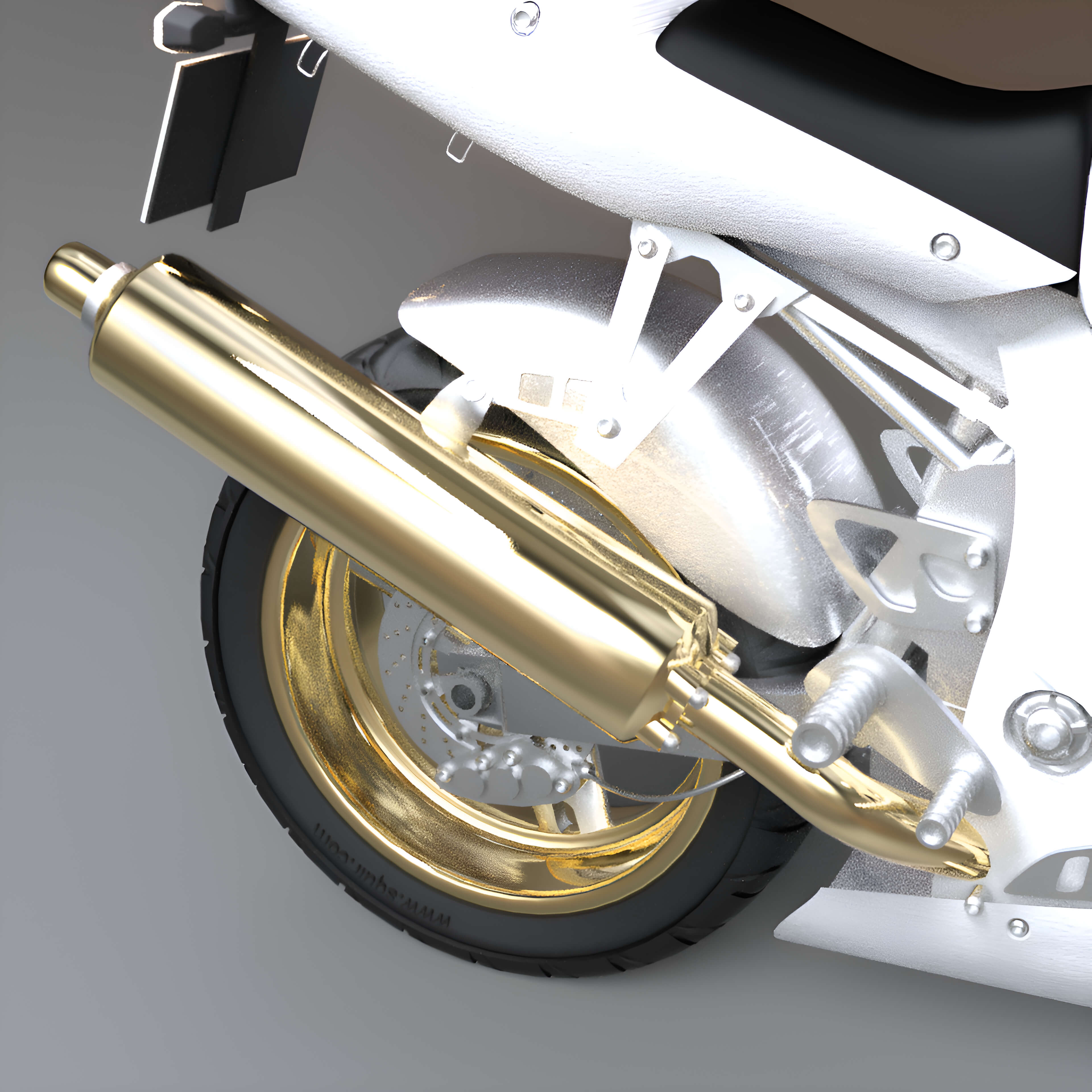 A3S H-Heavy Bike Daz Content by Architect3DStudio