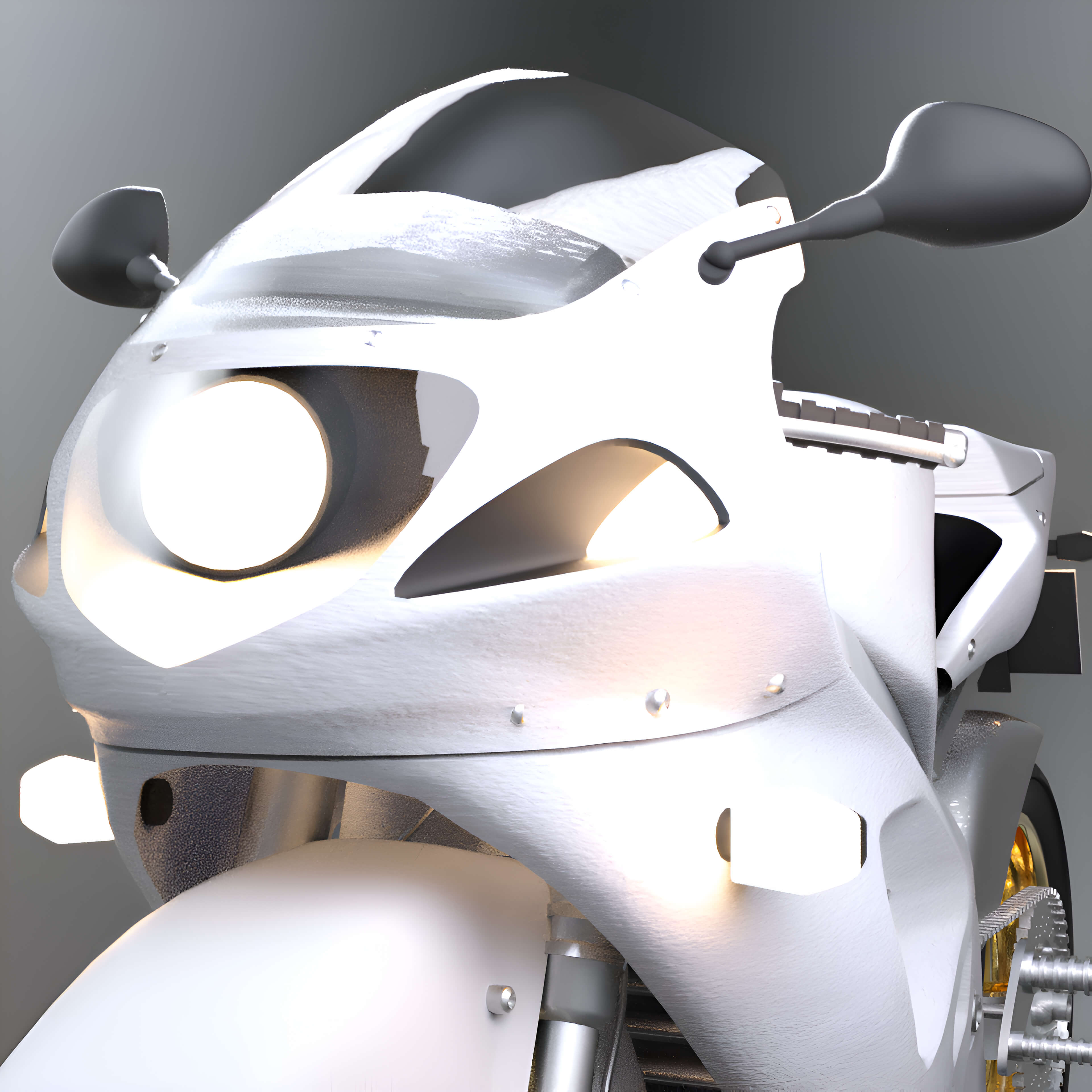 A3S H-Heavy Bike Daz Content by Architect3DStudio