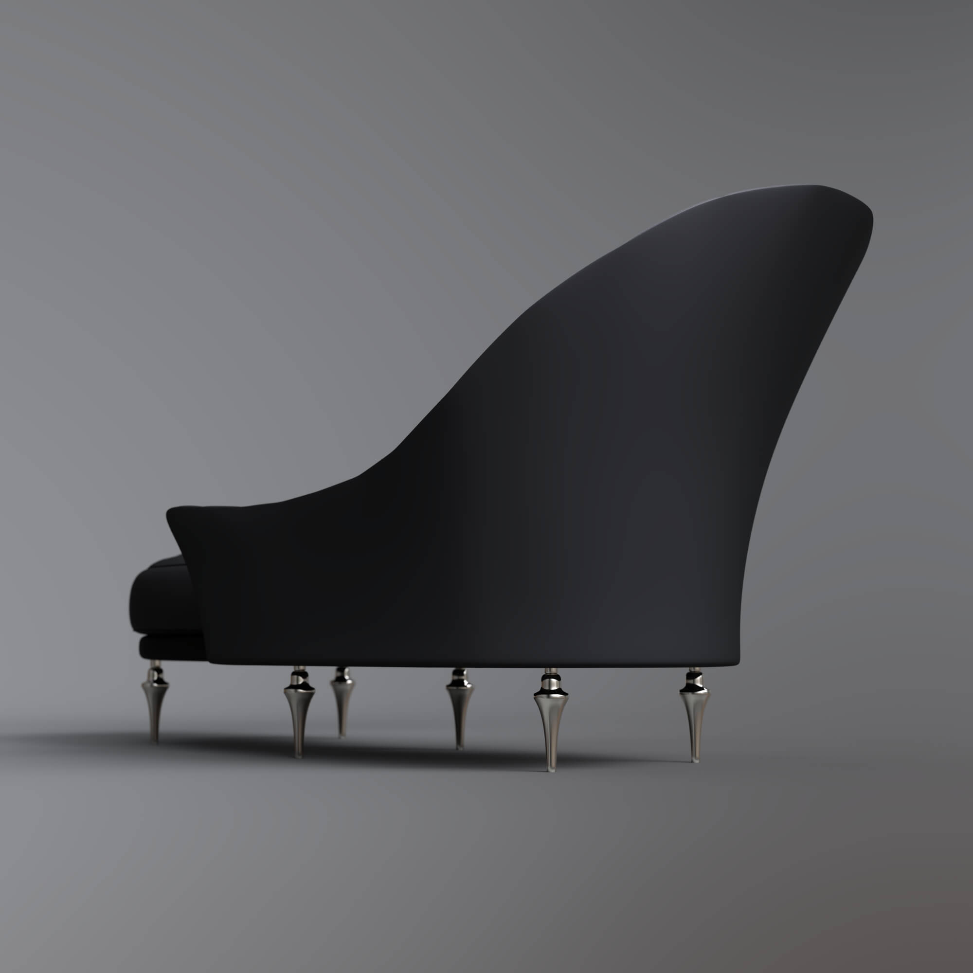 A3S H-Modern Couch Daz Content by Architect3DStudio