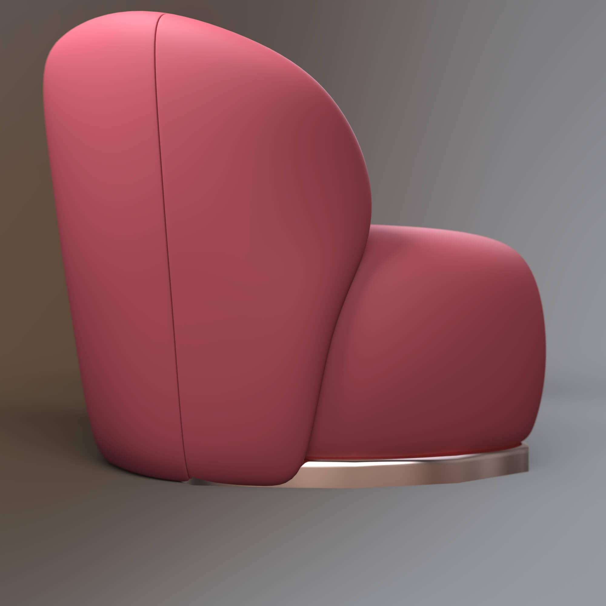 A3S H-Small Arm Chair Daz Content by Architect3DStudio