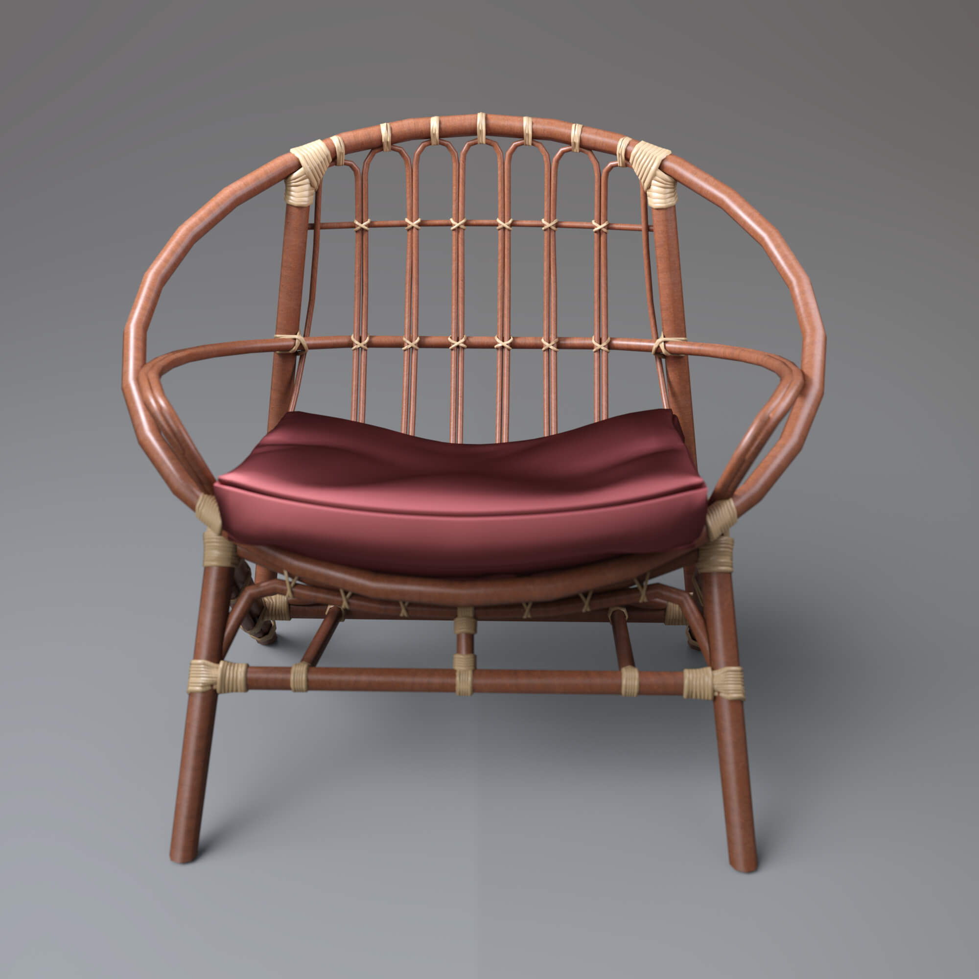 A3S H-Wood Chair Daz Content by Architect3DStudio