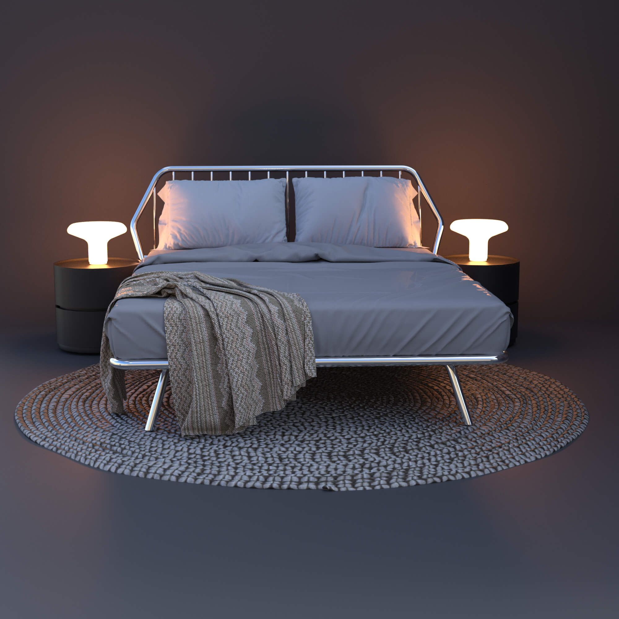 A3S Master Bed - Daz Content by Architect3DStudio