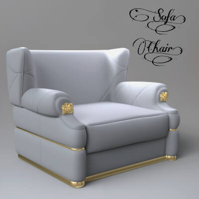 A3S P-Chair 158 Daz Content by Architect3DStudio