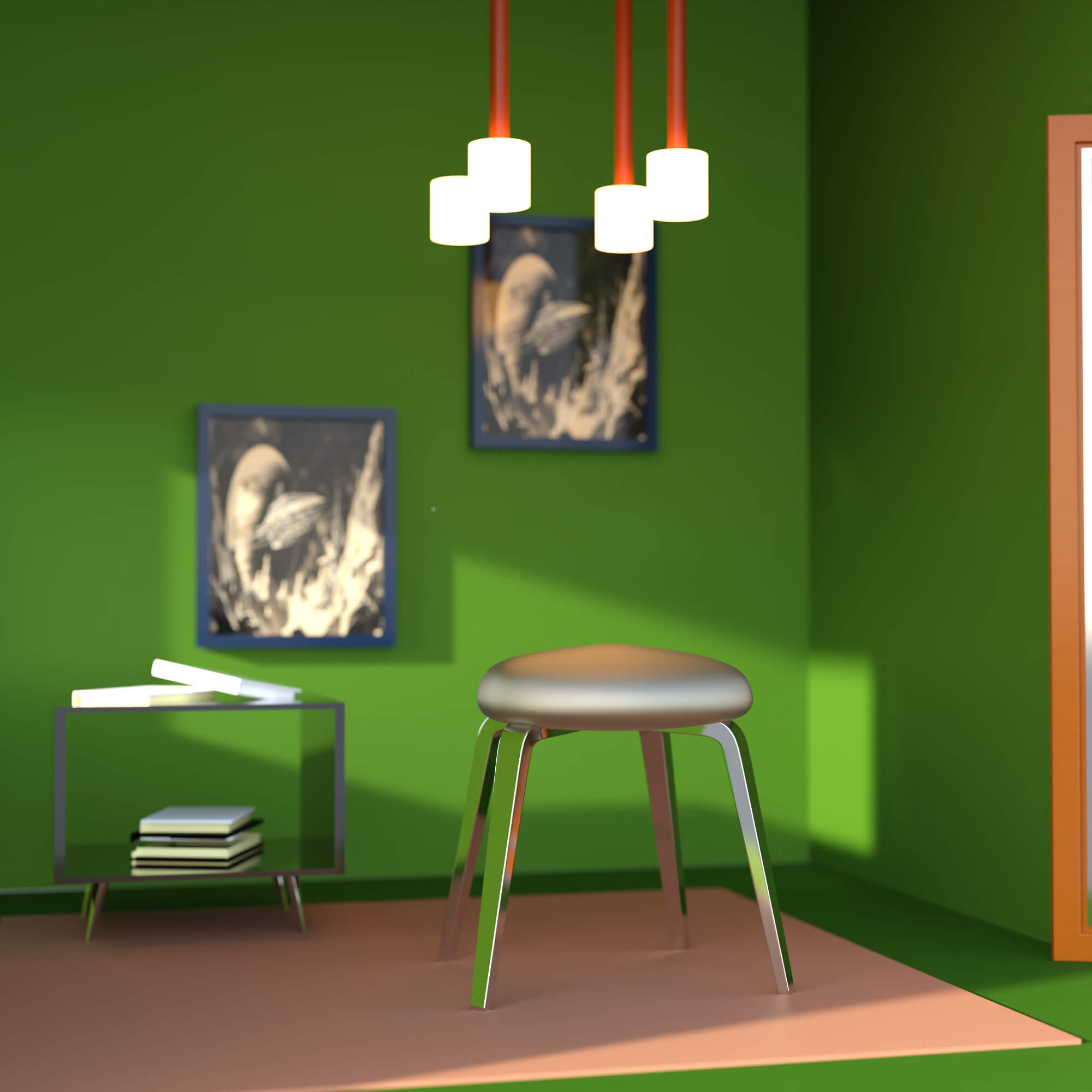 A3S Stylized Small Room - Daz Content by Architect3DStudio