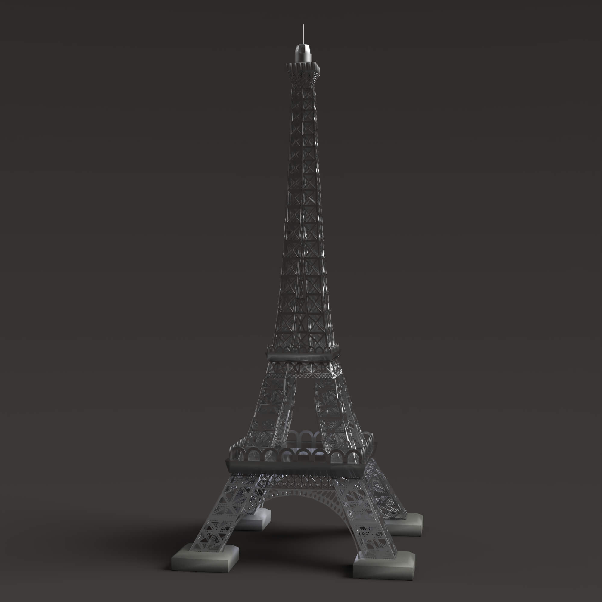 A3S Basic Eiffel Tower - Daz Content by Architect3DStudio