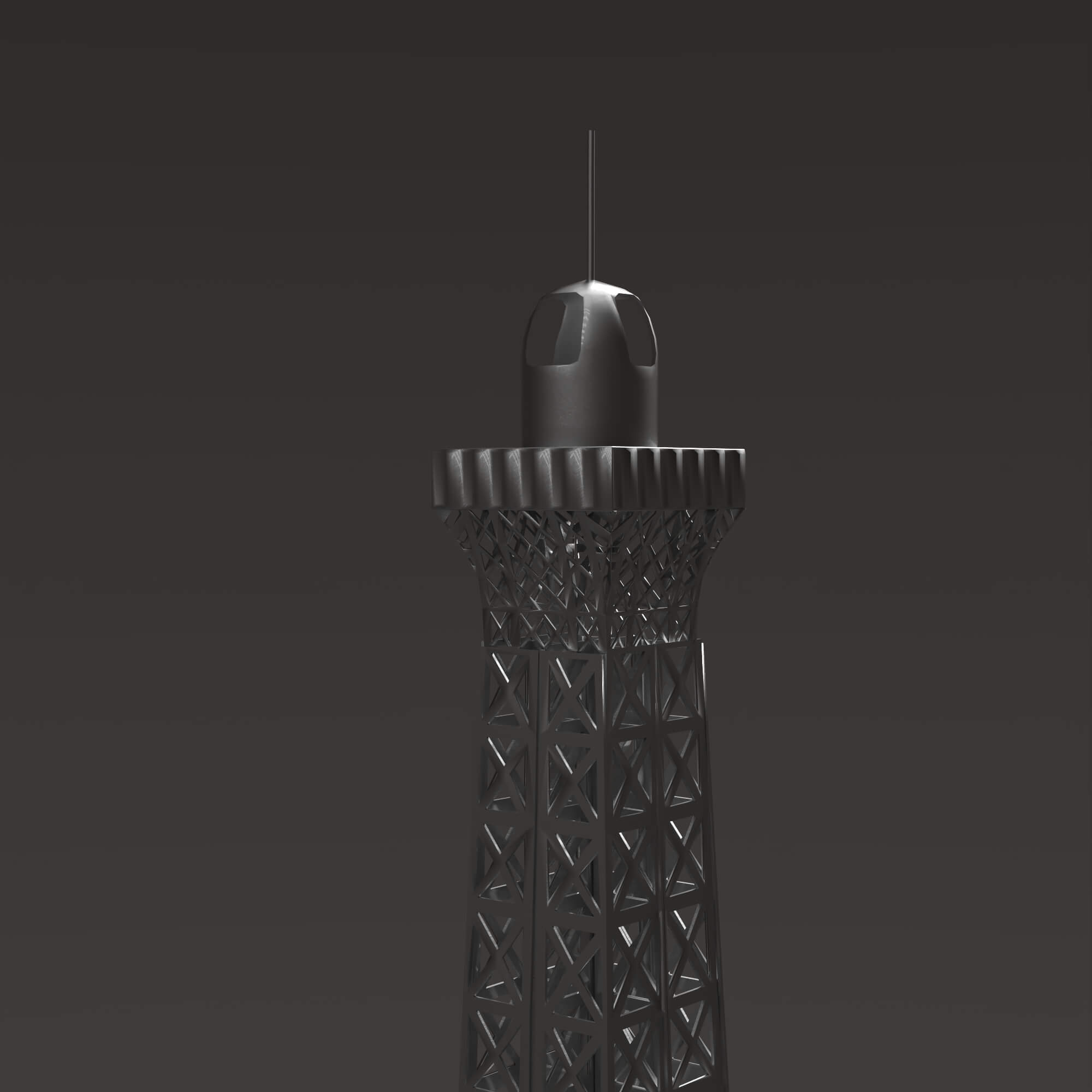 A3S Basic Eiffel Tower - Daz Content by Architect3DStudio