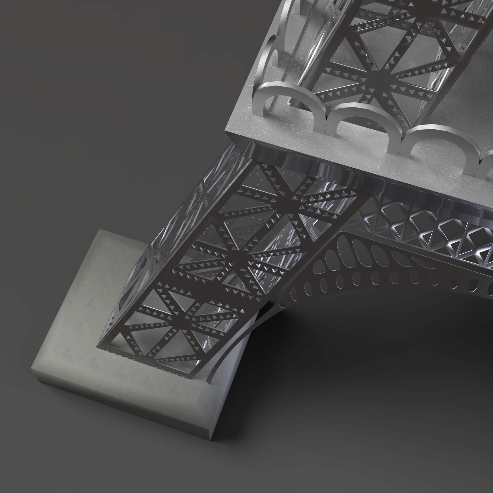 A3S Basic Eiffel Tower - Daz Content by Architect3DStudio