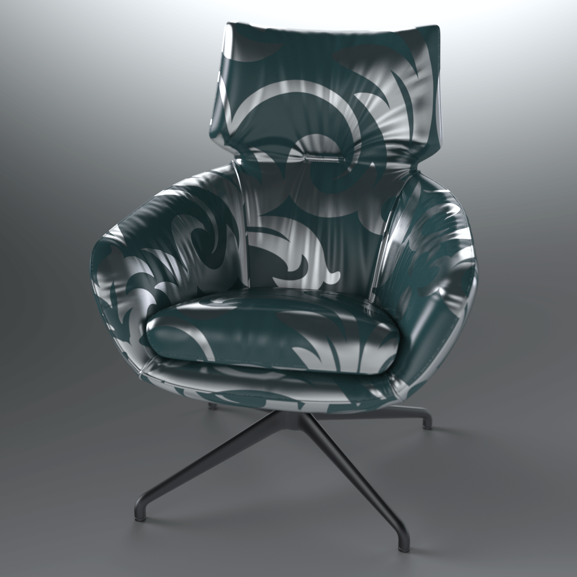 A3S Cool Chair 3D Render, Digital Art by Architect3DStudio