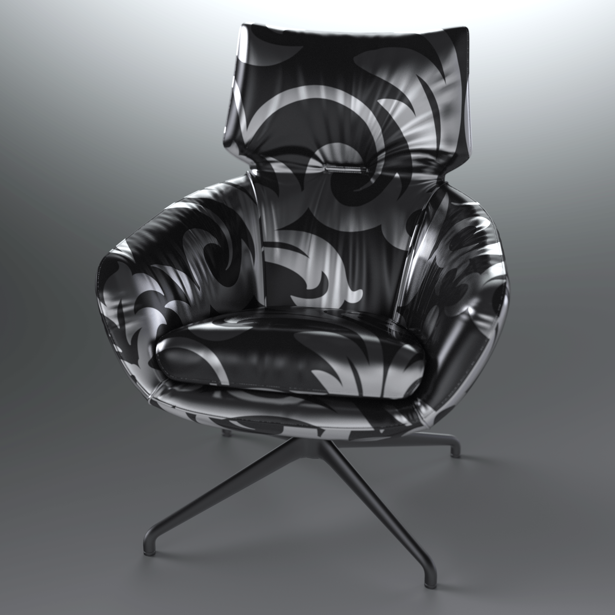 A3S Cool Chair 3D Render, Digital Art by Architect3DStudio