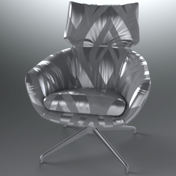 A3S H-Wood Chair 3D Render | RenderHub Gallery