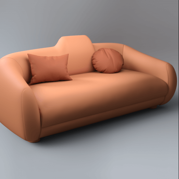 Sofa Model 3D Render | RenderHub Gallery