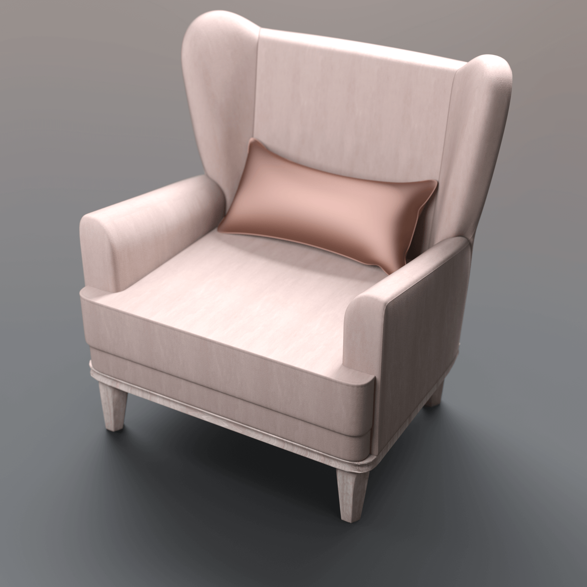A3S H-Arm Chair 3 3D Render, Digital Art by Architect3DStudio