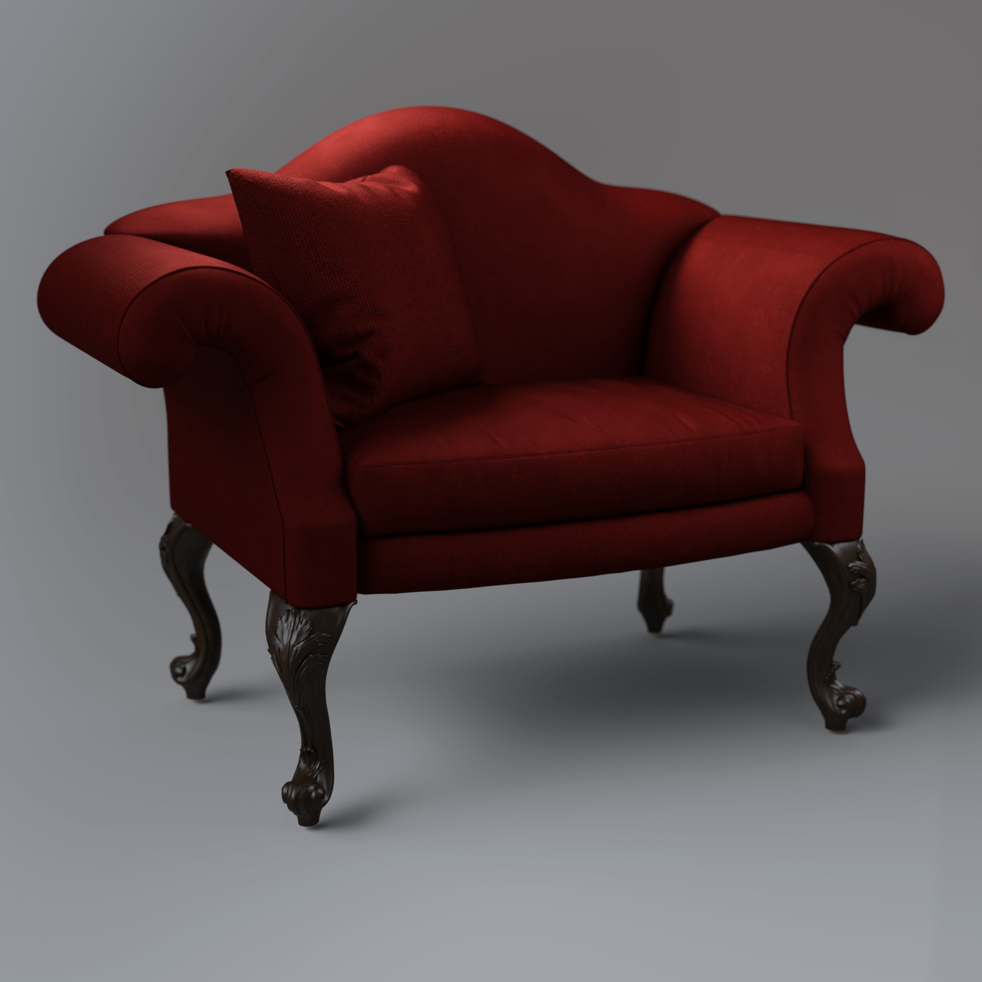 A3S H-Arm Chair 3D Render, Digital Art by Architect3DStudio