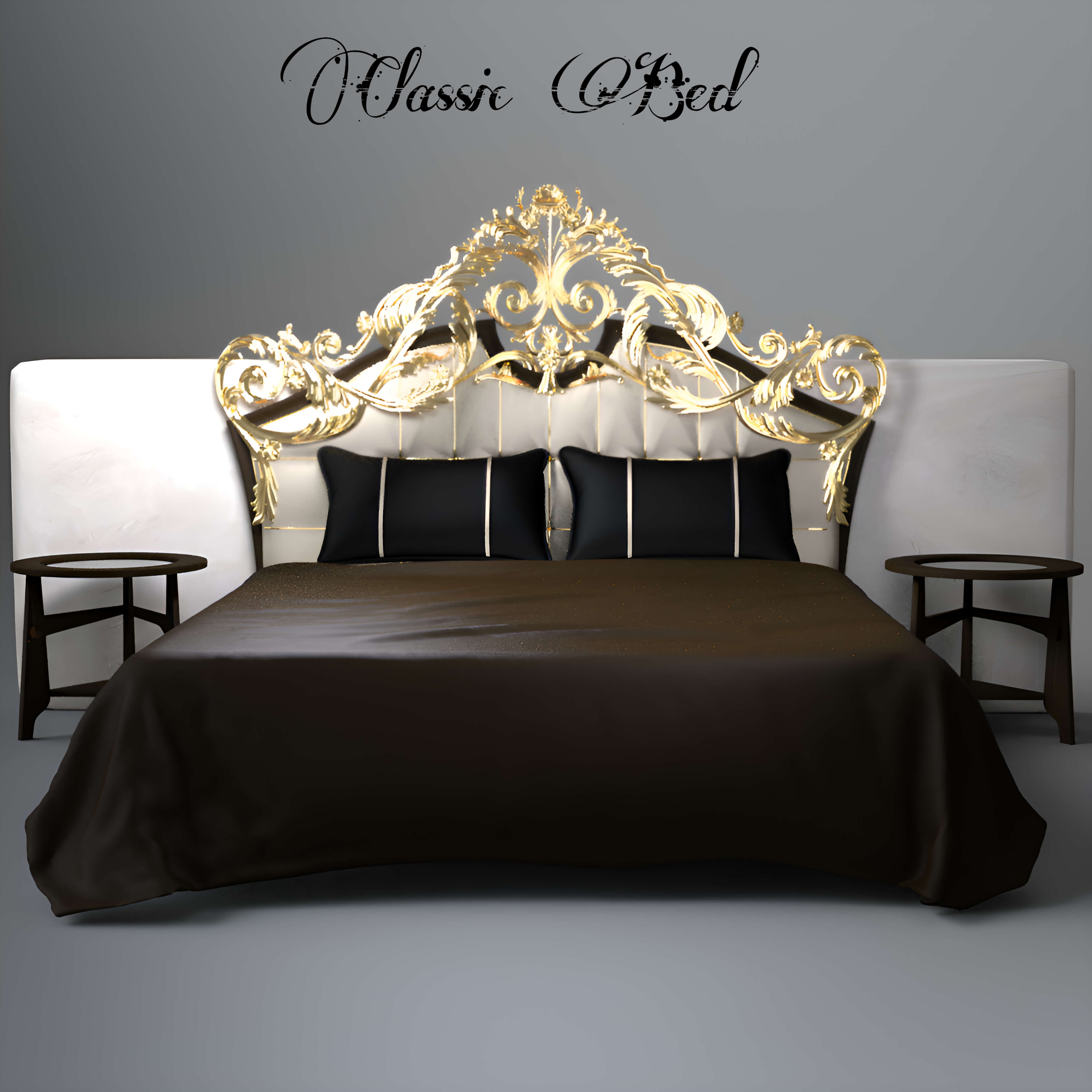 A3S H-Bed Model 45 3D Render, Digital Art by Architect3DStudio