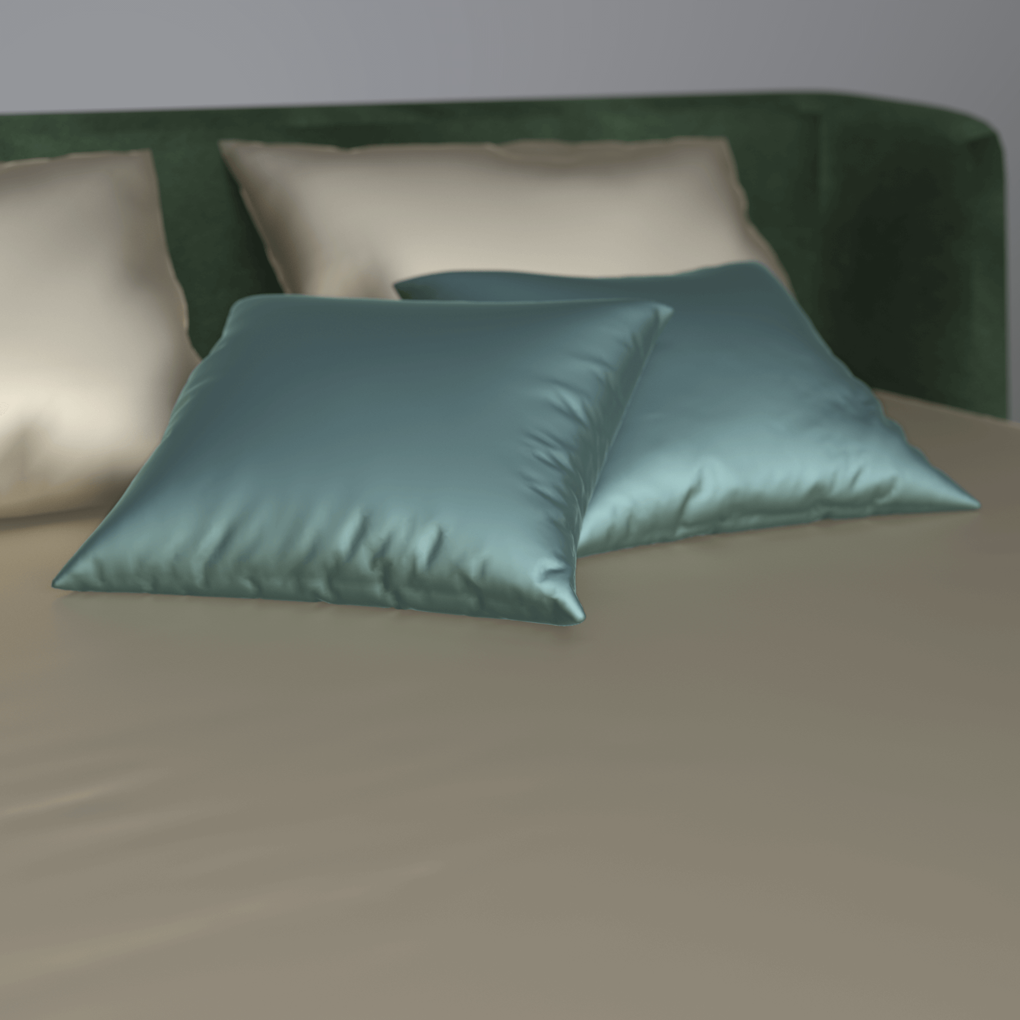 A3S H-Bed Model 5 3D Render, Digital Art by Architect3DStudio