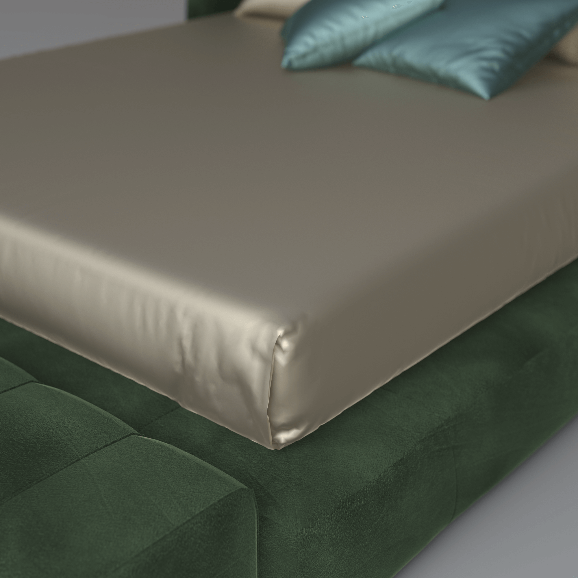 A3S H-Bed Model 5 3D Render, Digital Art by Architect3DStudio