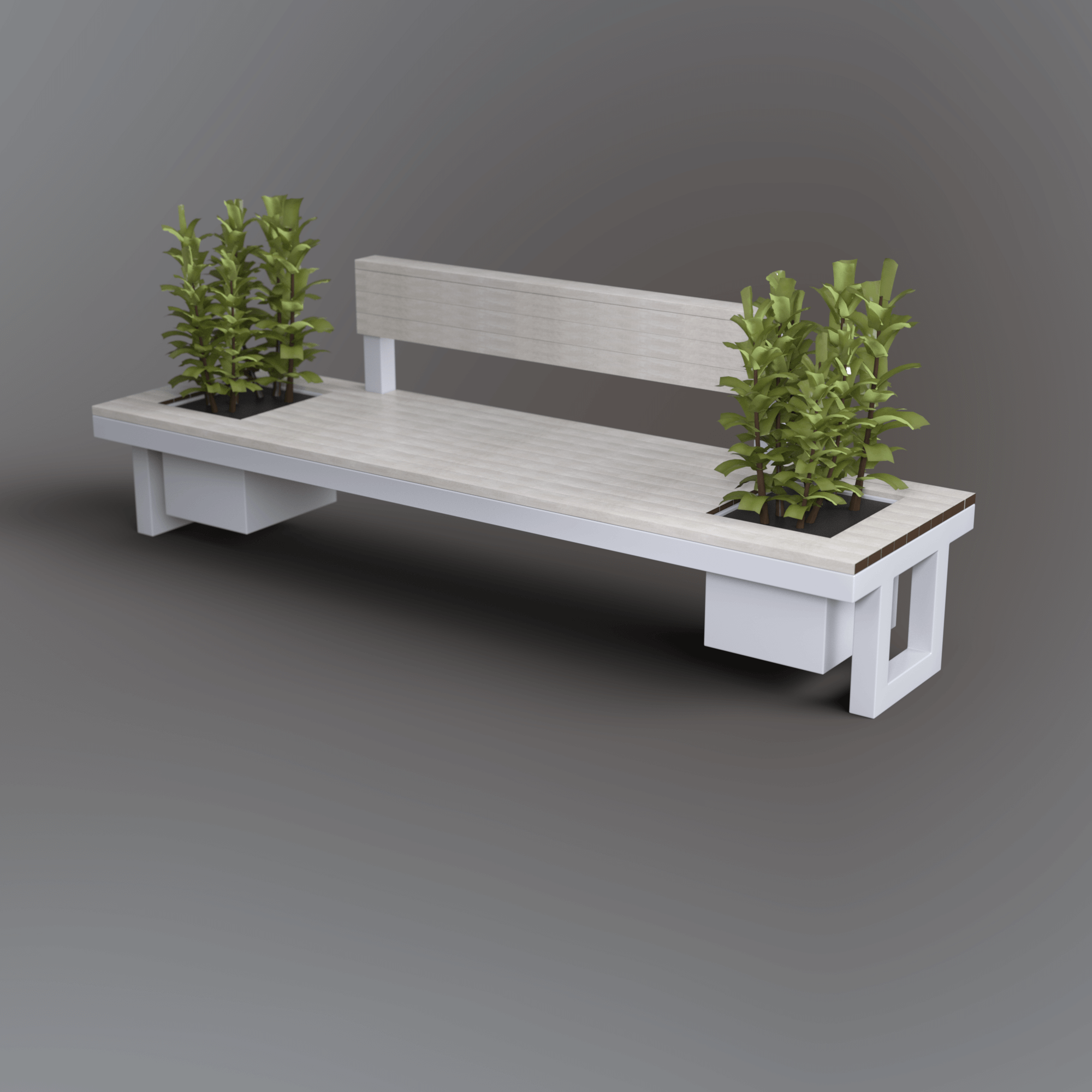 A3S H-Bench Model 3D Render, Digital Art by Architect3DStudio