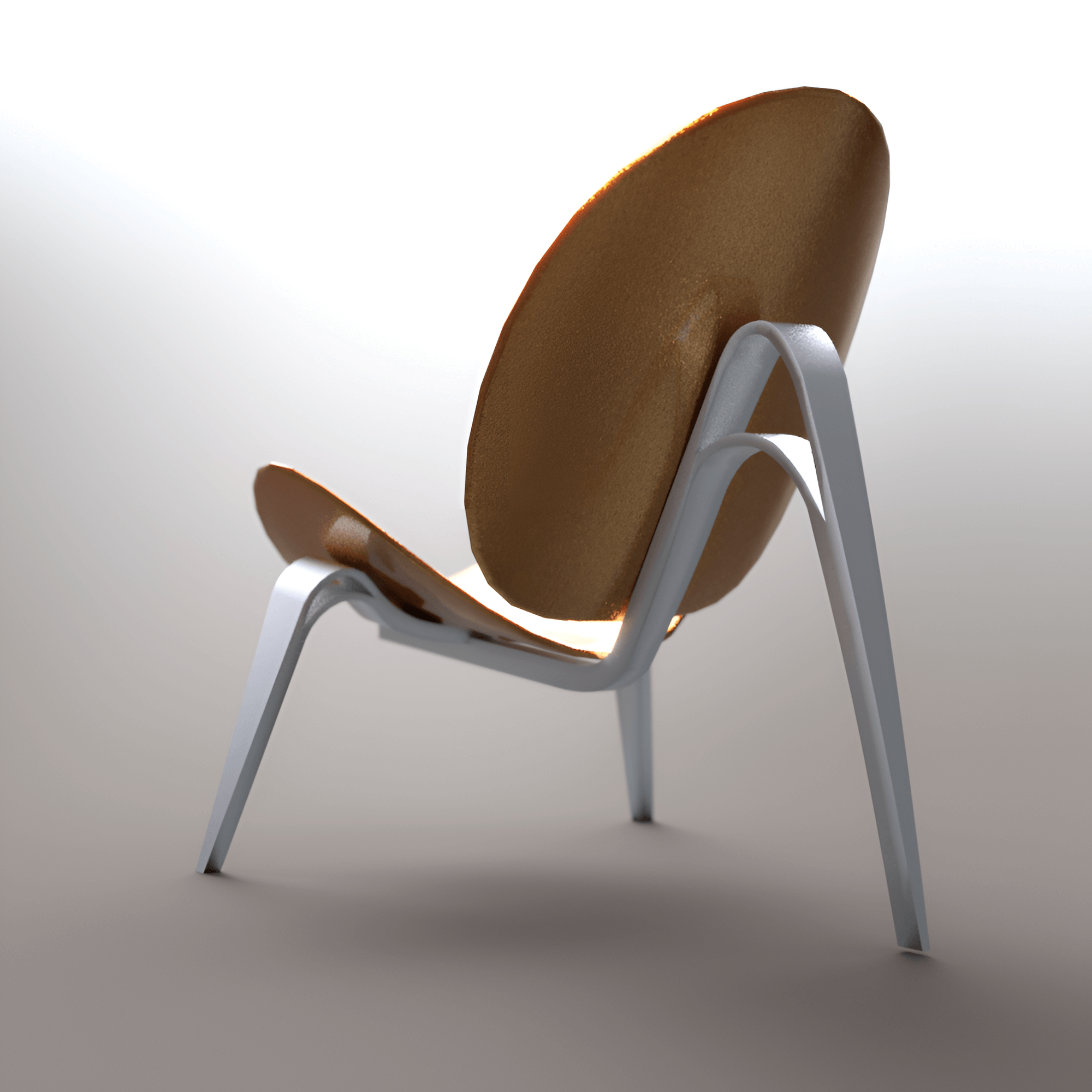 A3S H-Chair 11 3D Render, Digital Art by Architect3DStudio