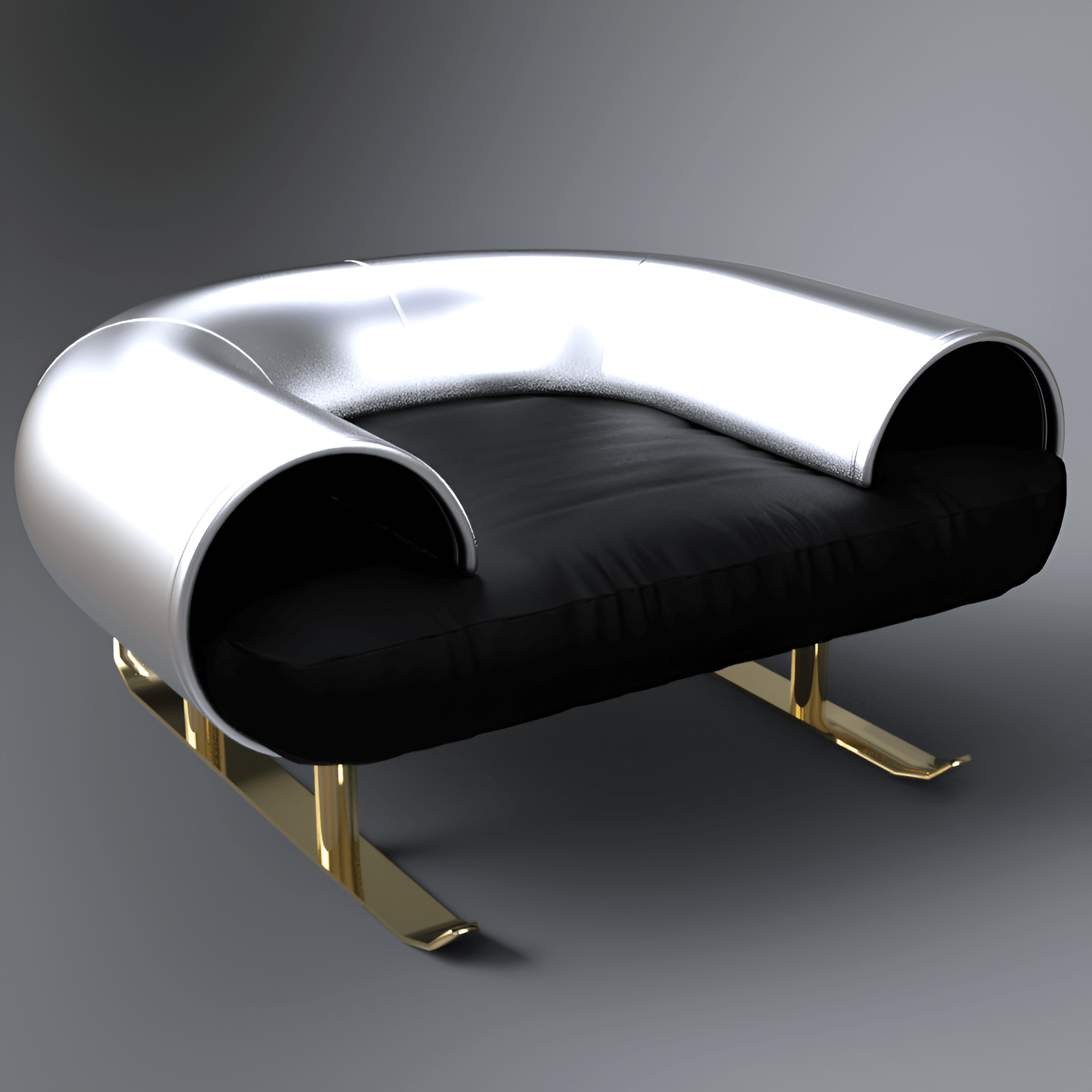 A3S H-Chair 31 3D Render, Digital Art by Architect3DStudio
