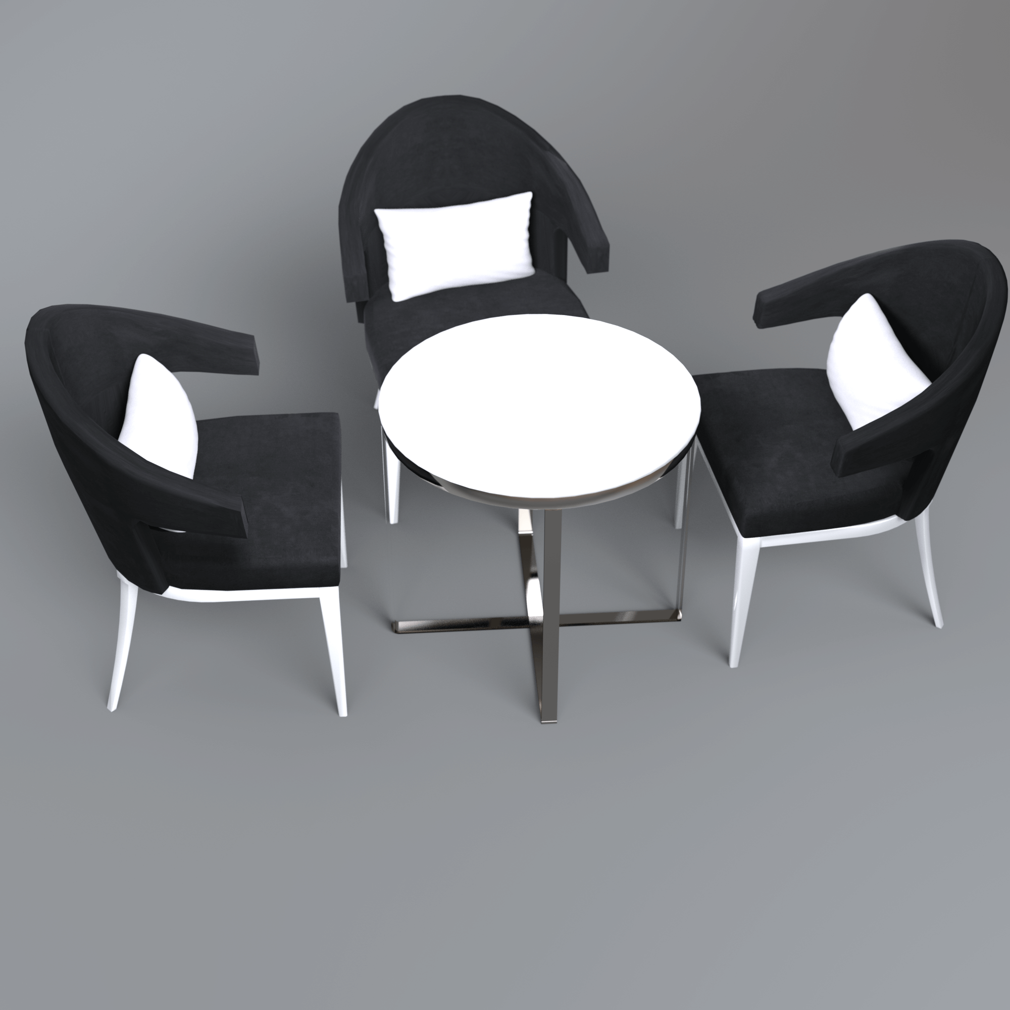 A3S H- Chair and Table 3D Render | RenderHub Gallery