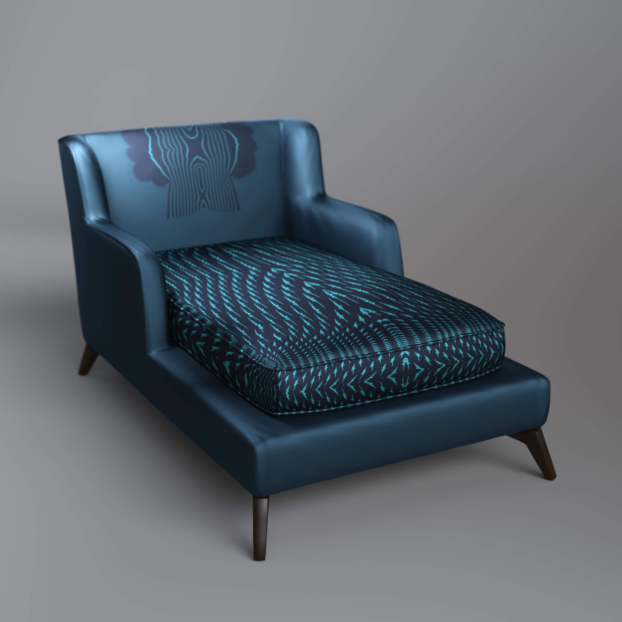 A3S H-Couch Model 3D Render, Digital Art by Architect3DStudio