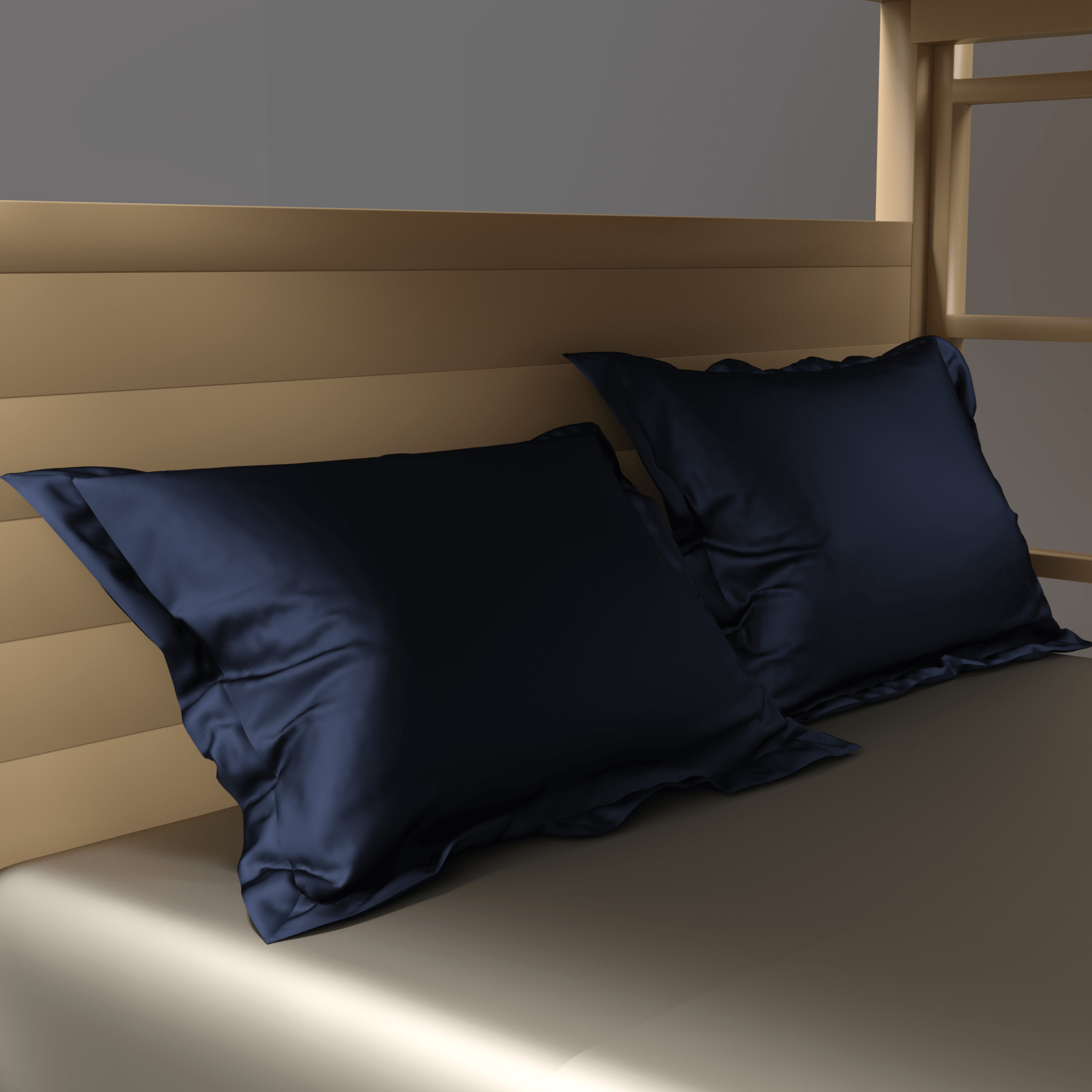 A3S H-Double Layer Bed 3D Render by Architect3DStudio