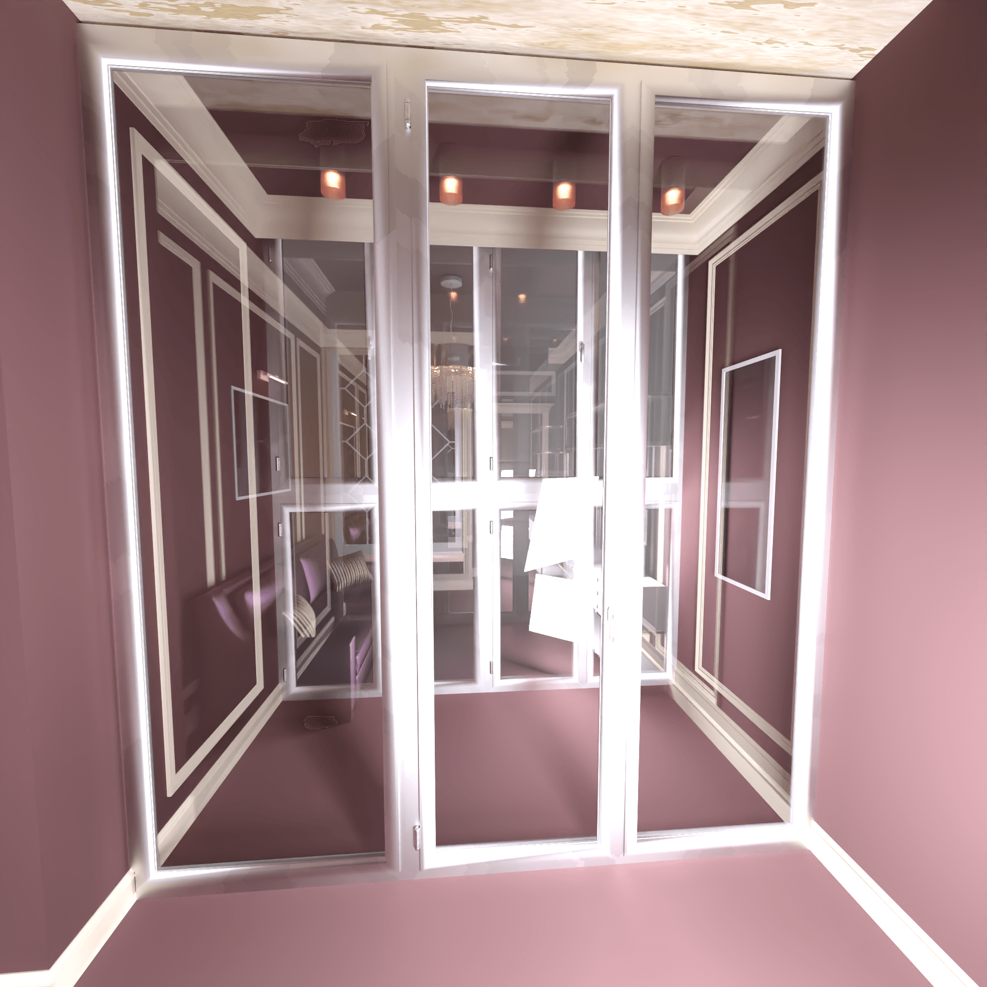 A3S H Living Room 3D Render | RenderHub Gallery