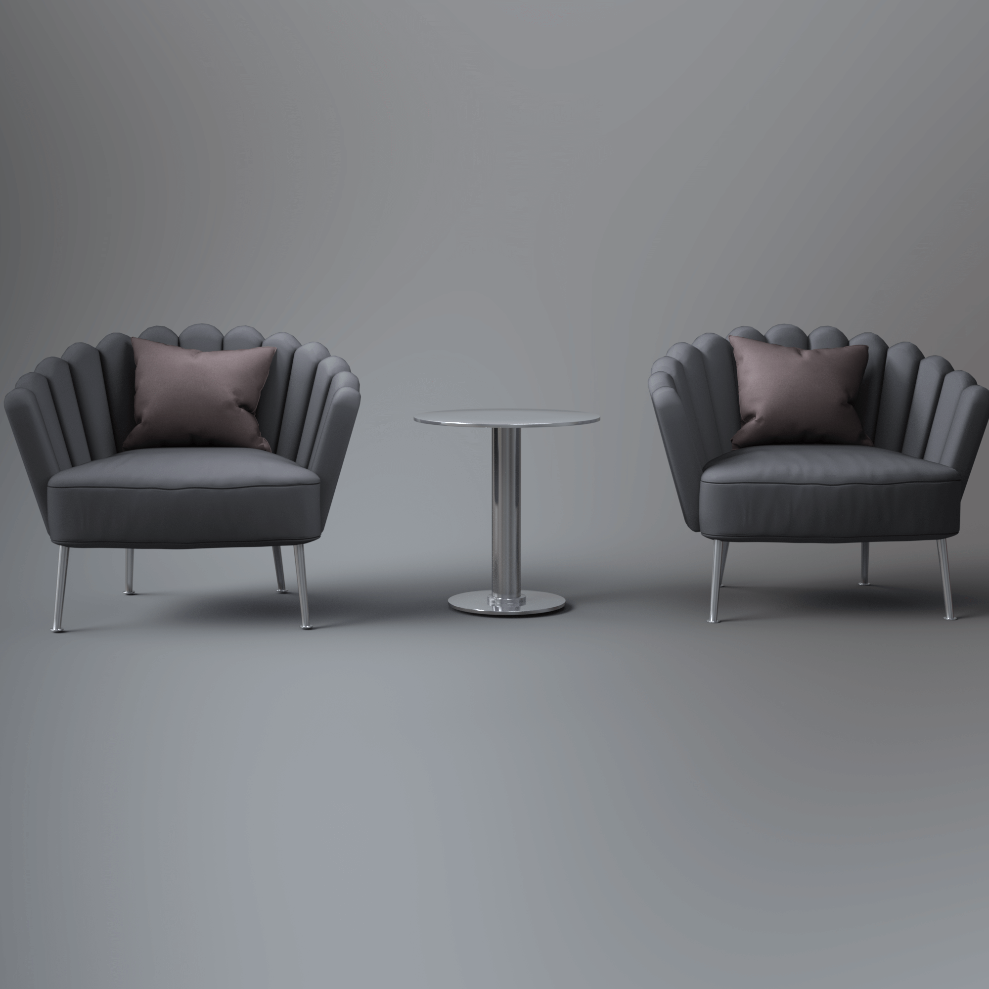 A3S H-Chair 3 3D Render, Digital Art by Architect3DStudio