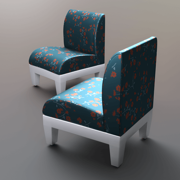 A3S Mini Chair 3D Render, Digital Art by Architect3DStudio