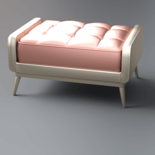 A3S H-Mini Sofa 3D Render | RenderHub Gallery