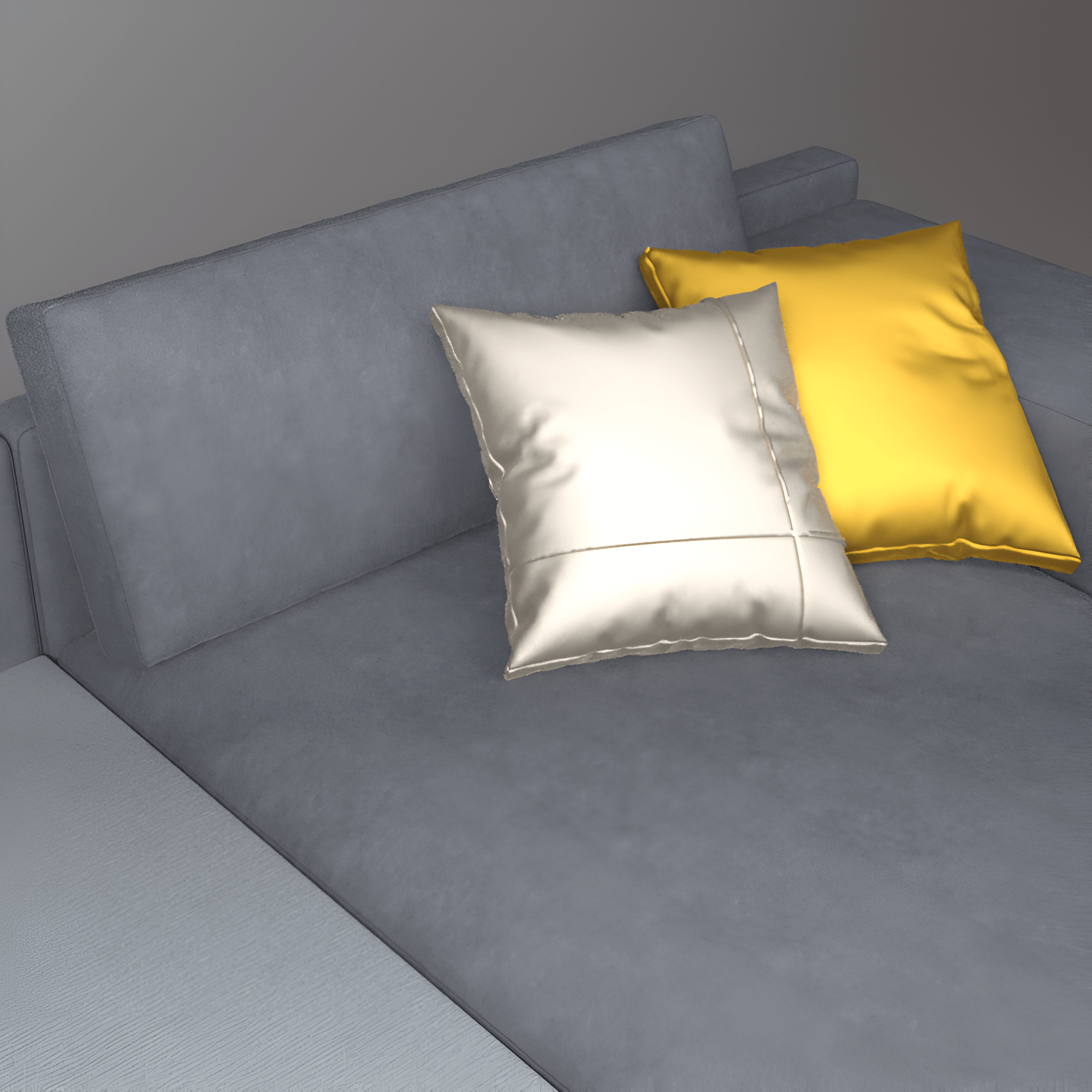 A3S H-Sofa Model 19 3D Render, Digital Art by Architect3DStudio