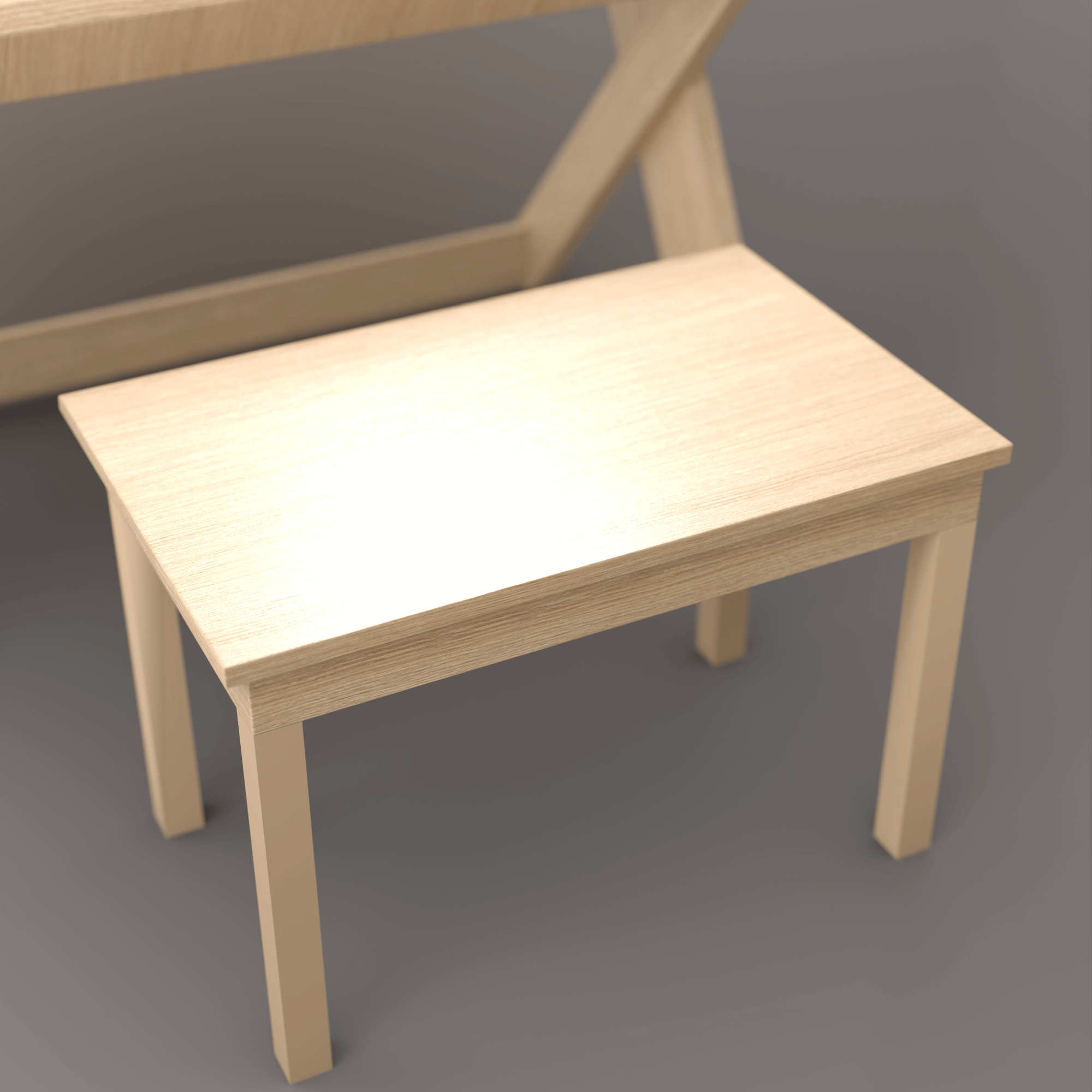 A3S Reading Desk 3D Render, Digital Art by Architect3DStudio