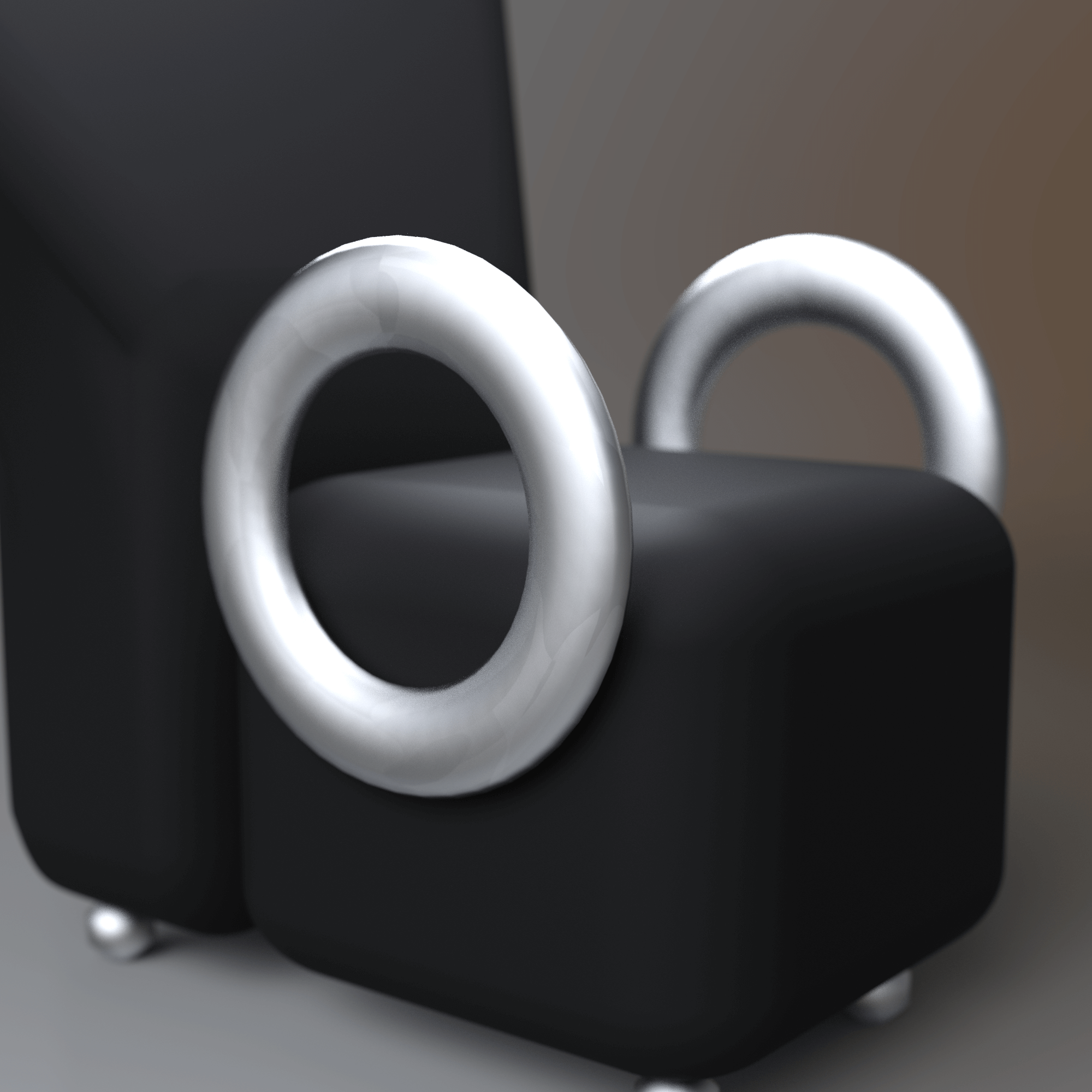 A3S Simple O Sofa Model 3D Render | RenderHub Gallery