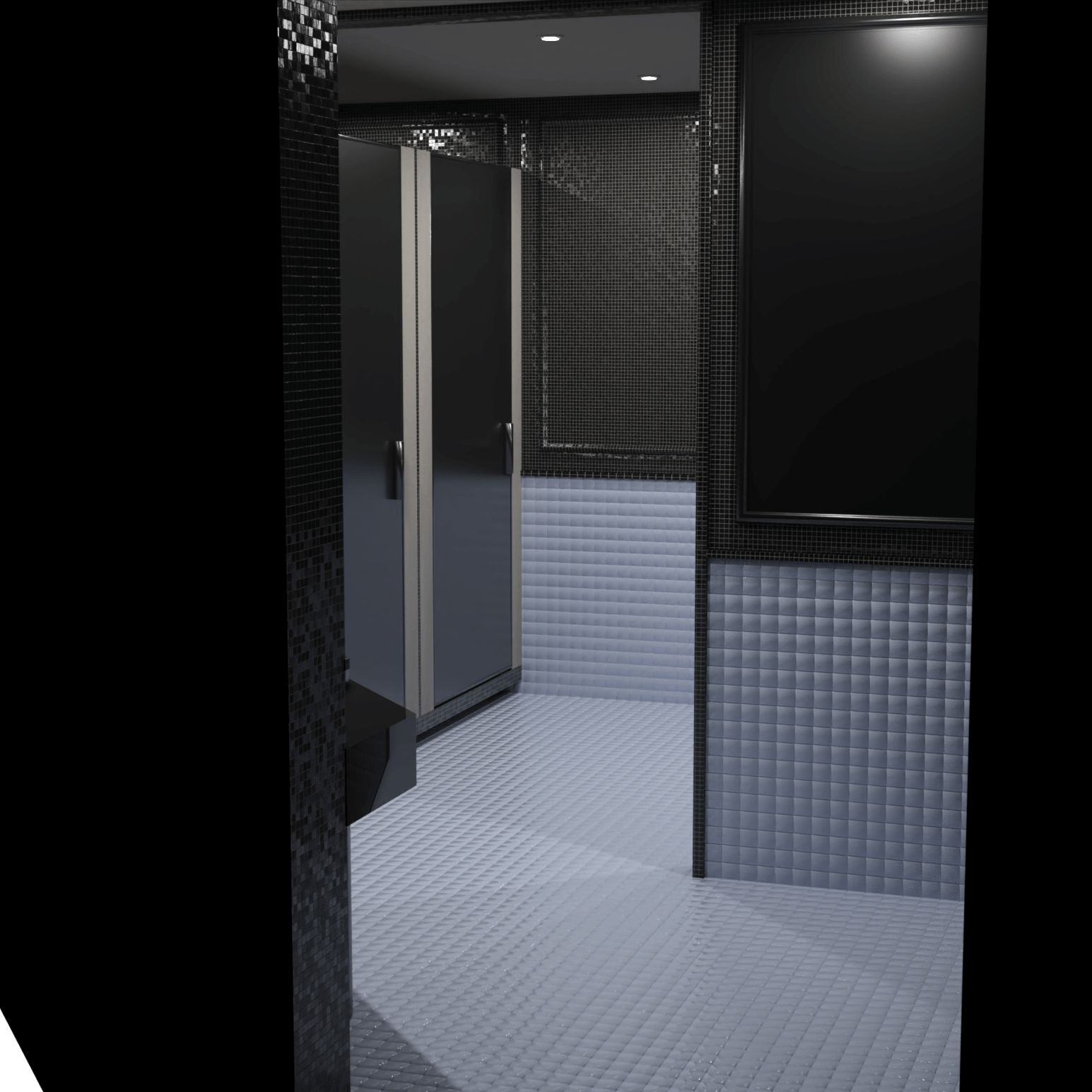 Full Bathroom Basin 3D Render, Digital Art by Architect3DStudio