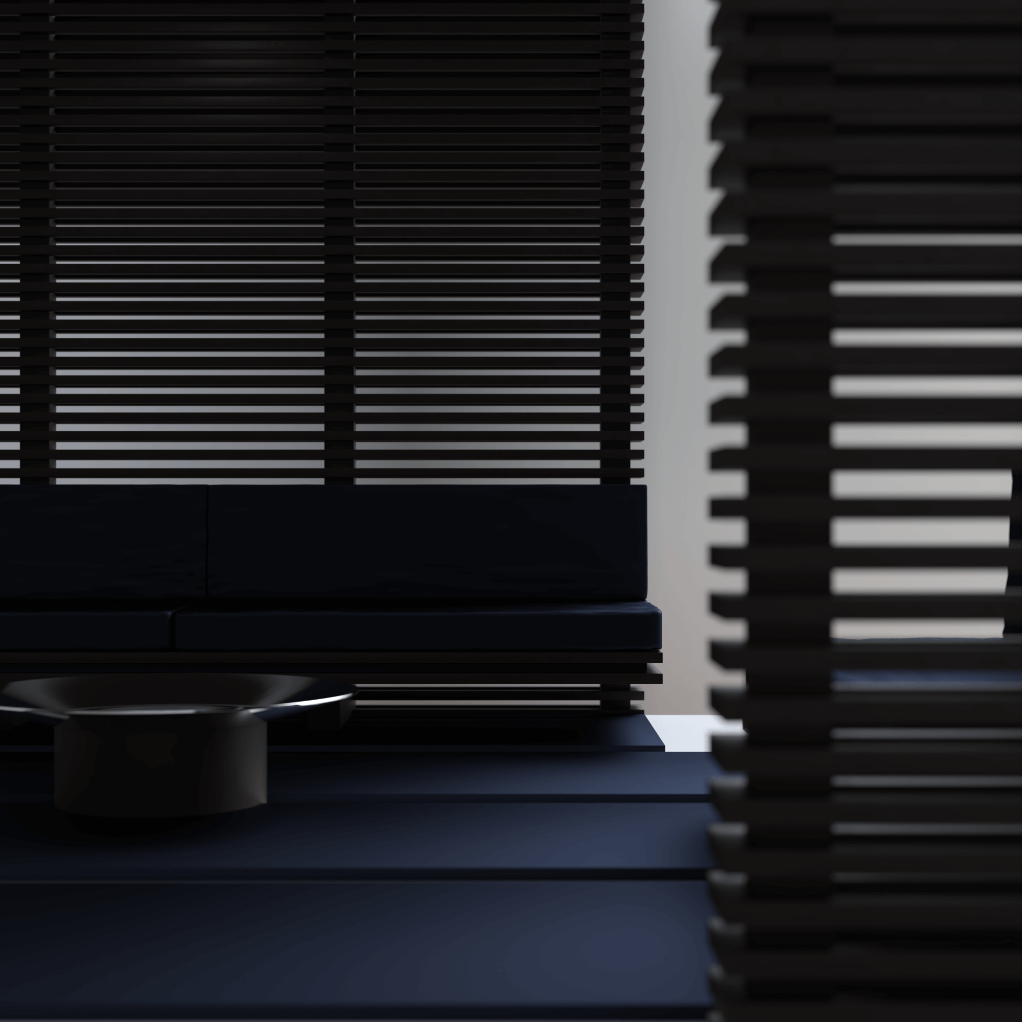 Minimalistic Wooden Arbor 3D Render by Architect3DStudio