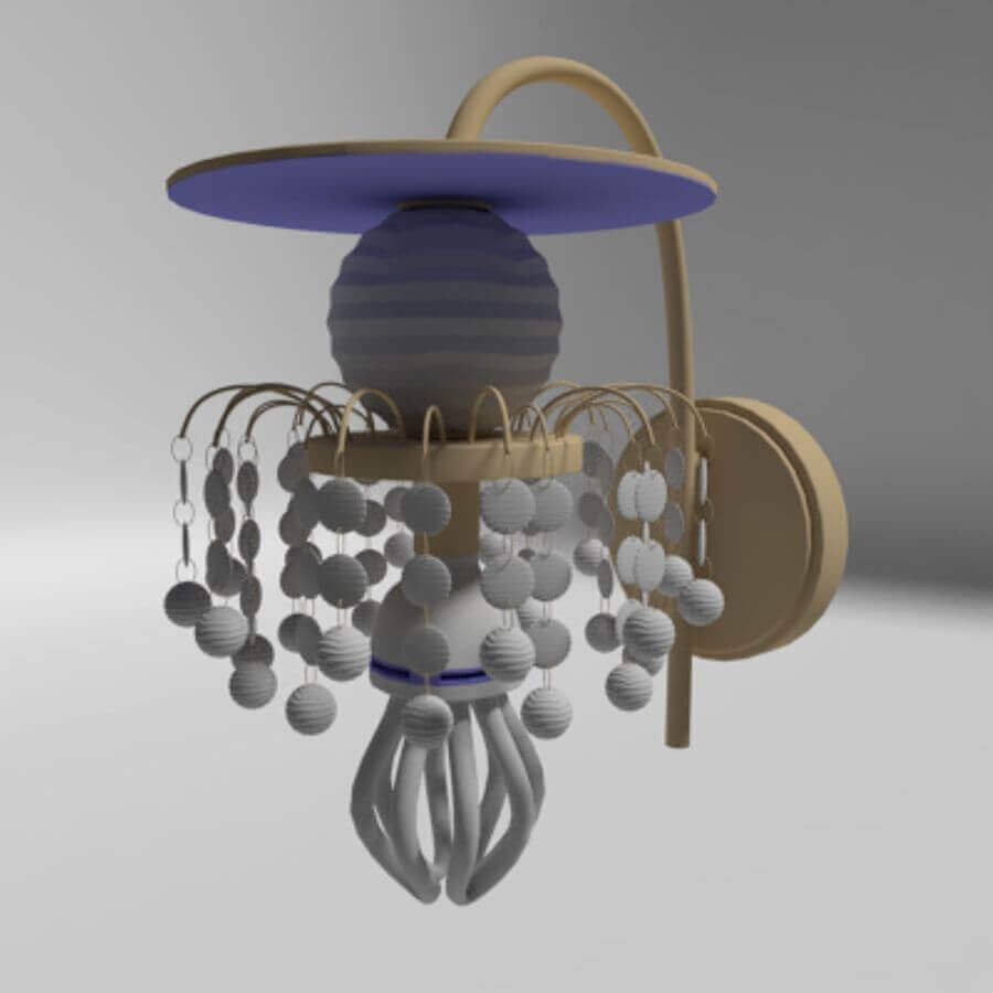 Modern Light Deco - 3D Model by ArchitecturalRSandMore