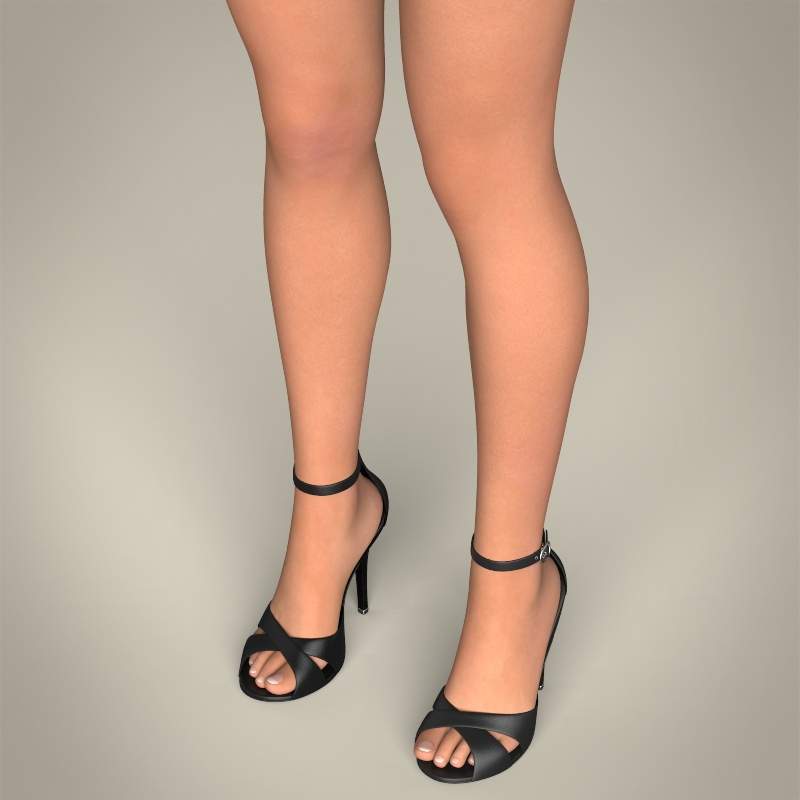 Beautiful Pretty Girl - 3D Model by arcmodels