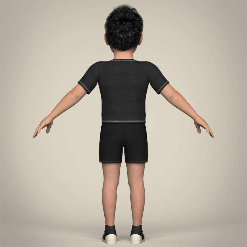 Little Boy - 3D Model by arcmodels