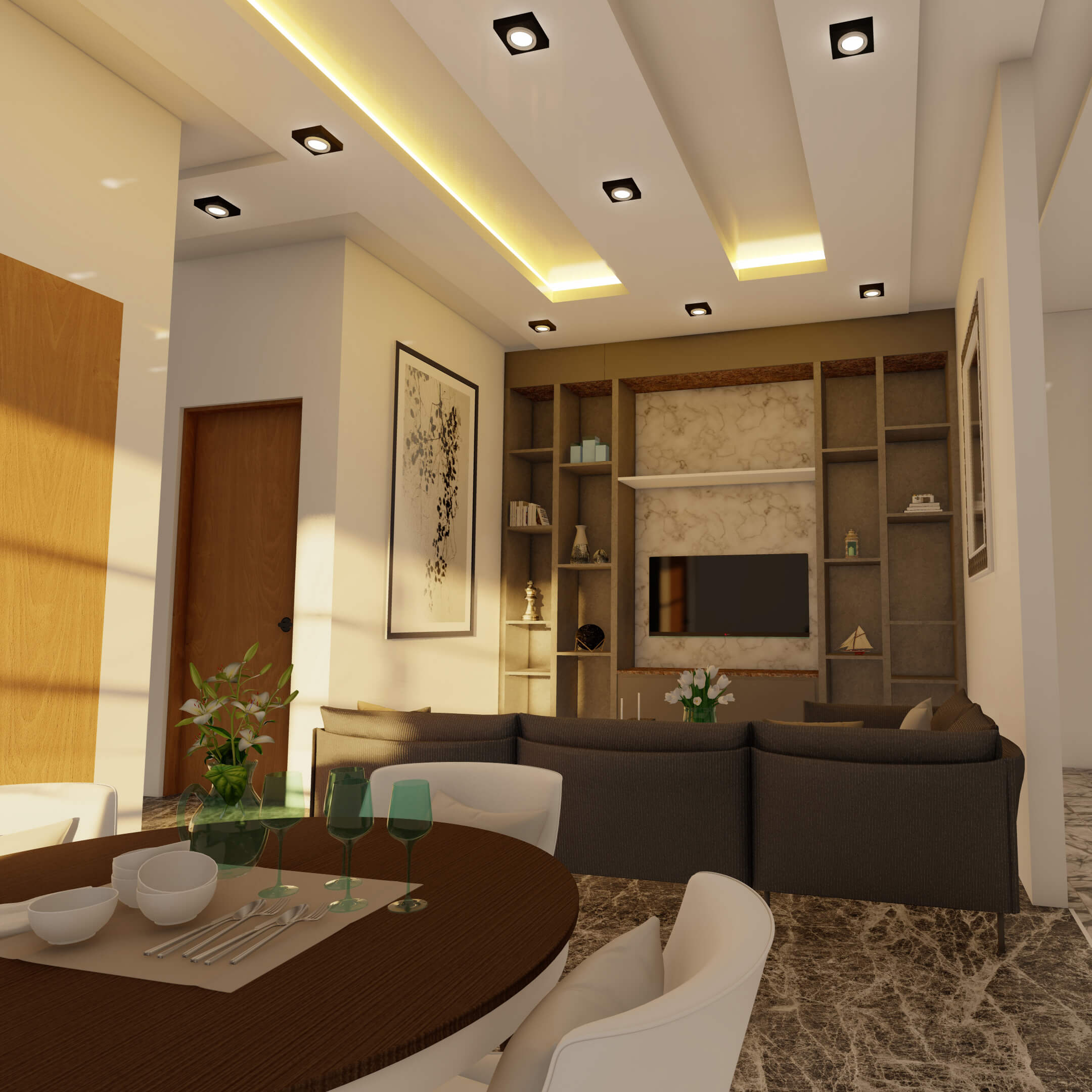 Studio Appartment - 3D Model by Arhum_Usman