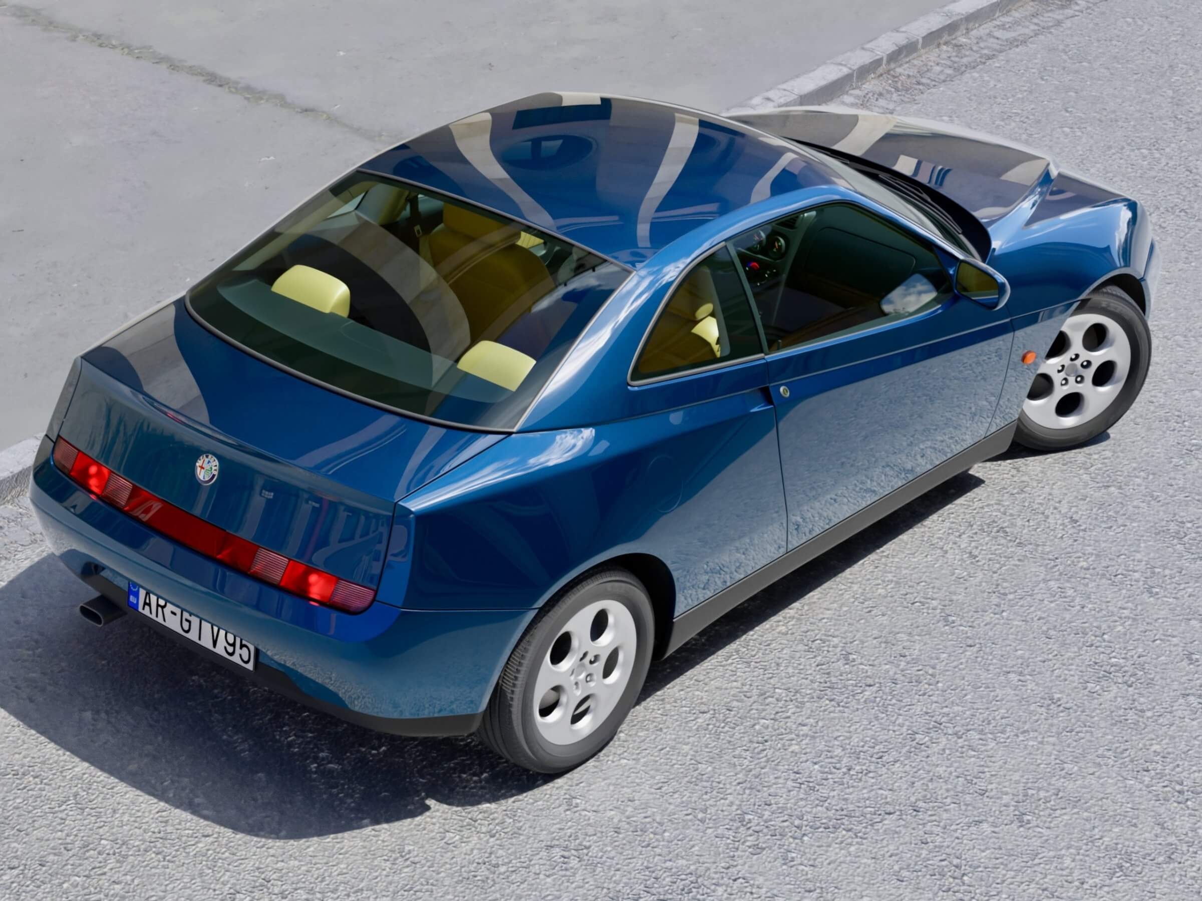 Alfa Romeo GTV 1995 - 3D Model by arkviz