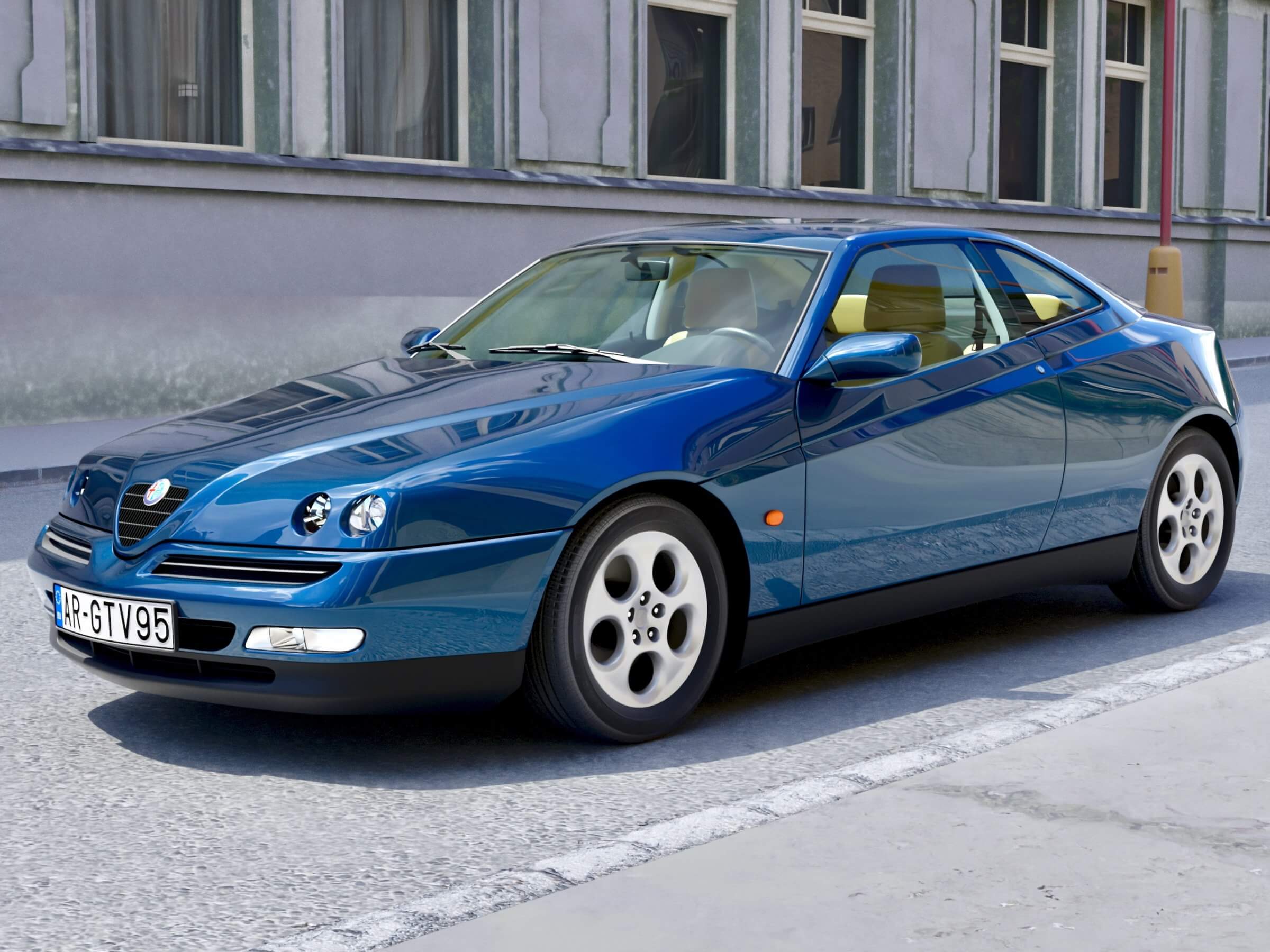 Alfa Romeo GTV 1995 - 3D Model by arkviz