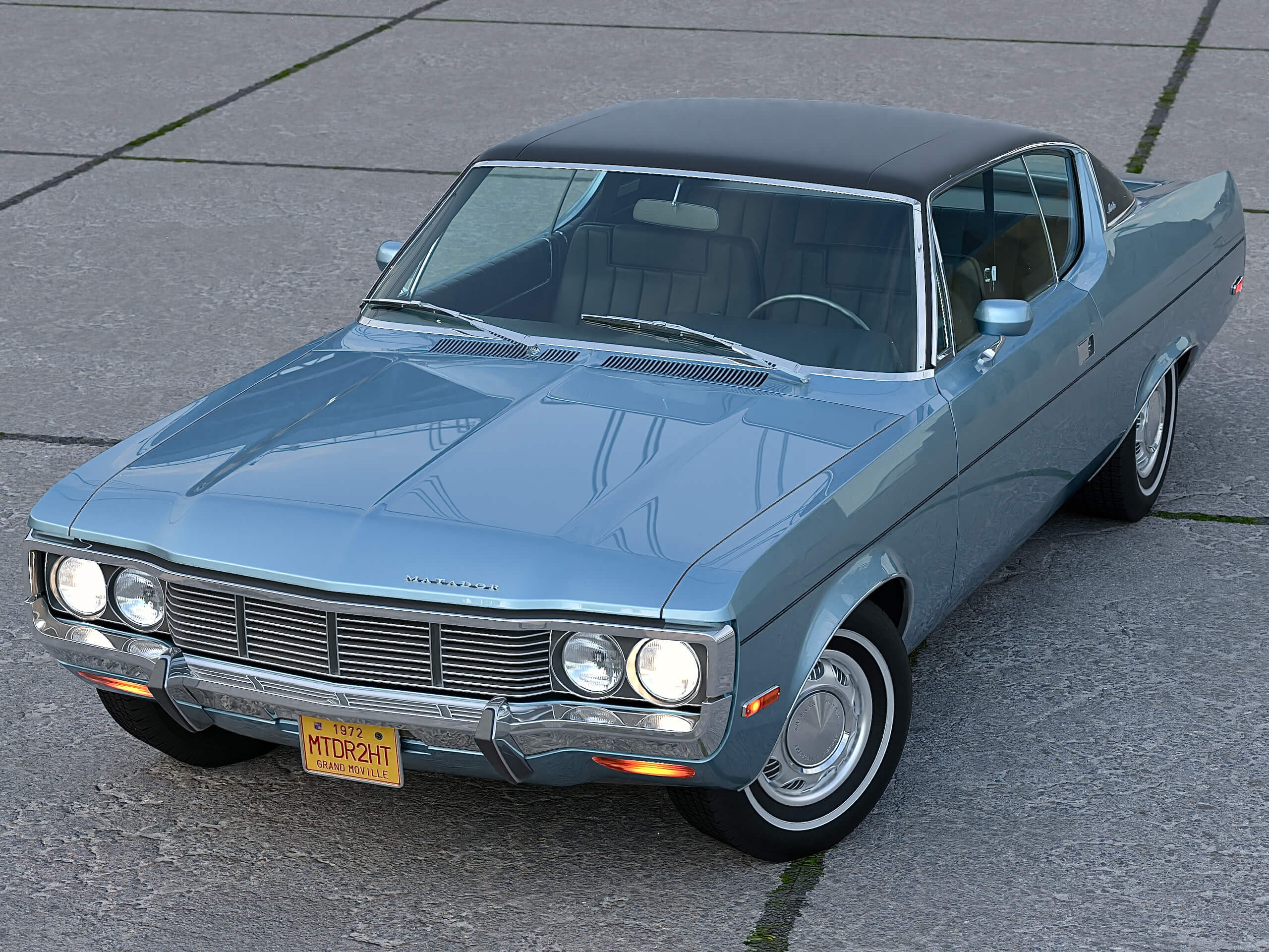 AMC Matador Coupe 1972 - 3D Model by arkviz