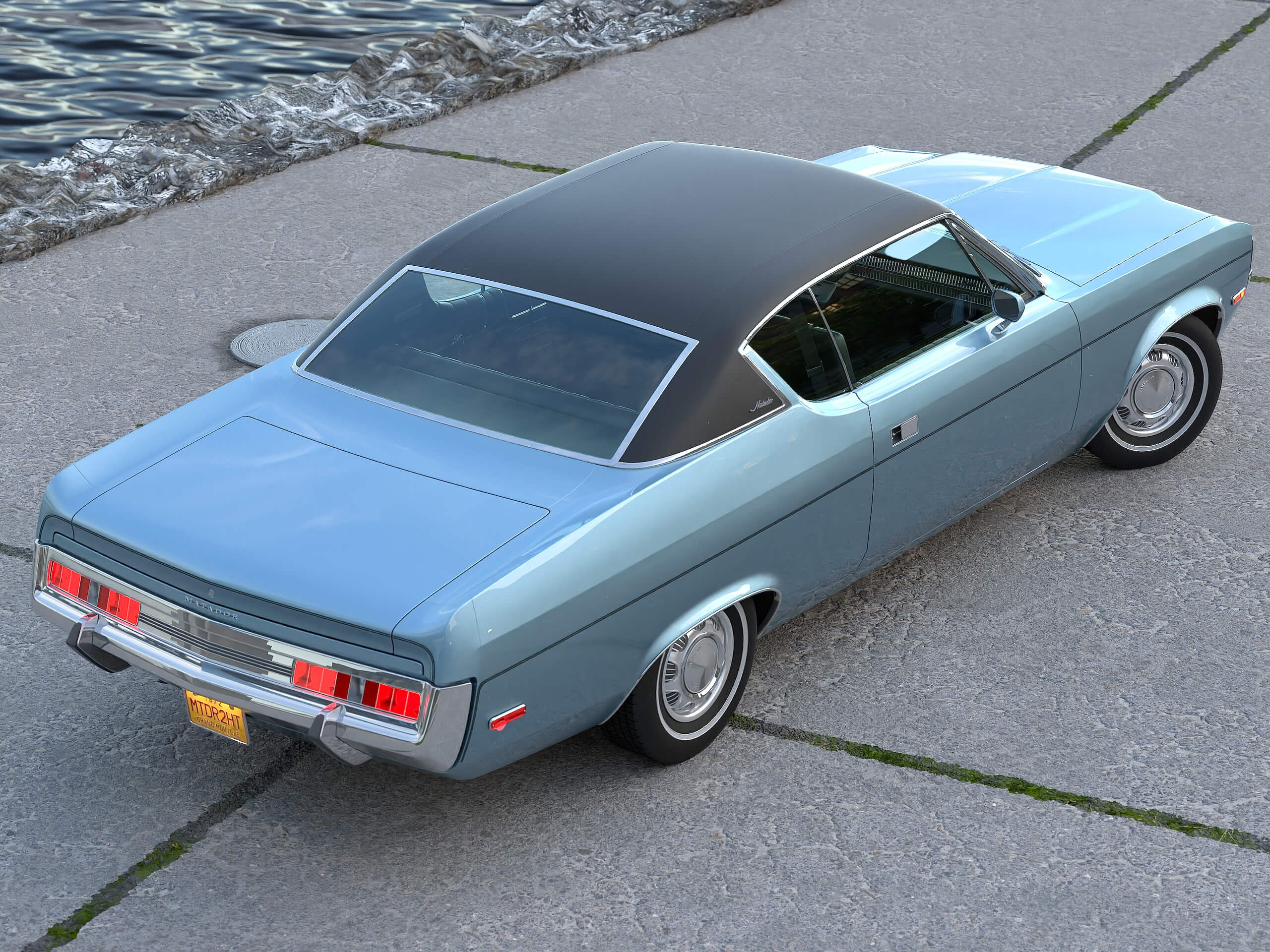 AMC Matador Coupe 1972 - 3D Model by arkviz