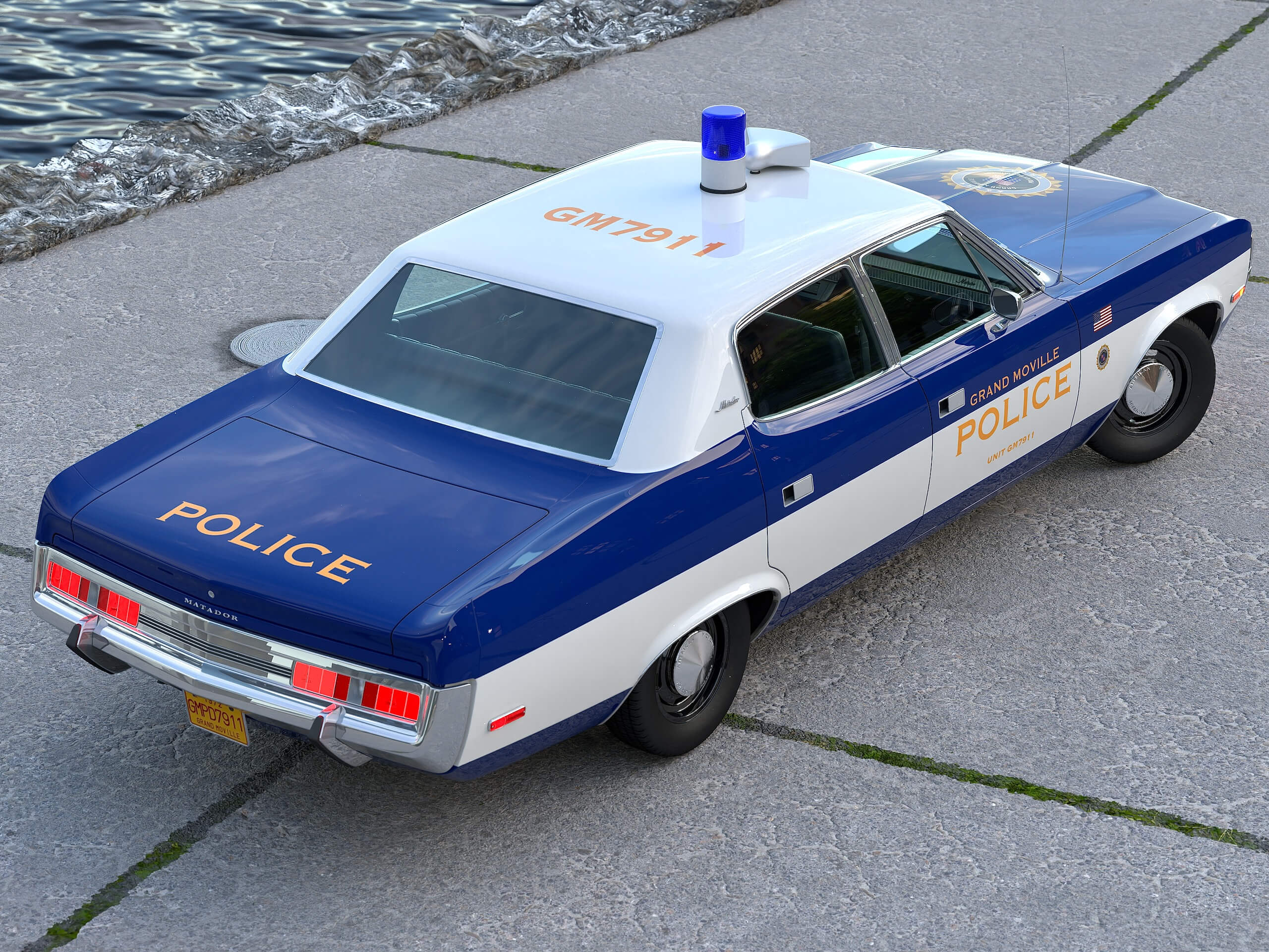 1972 Amc Matador Police Car