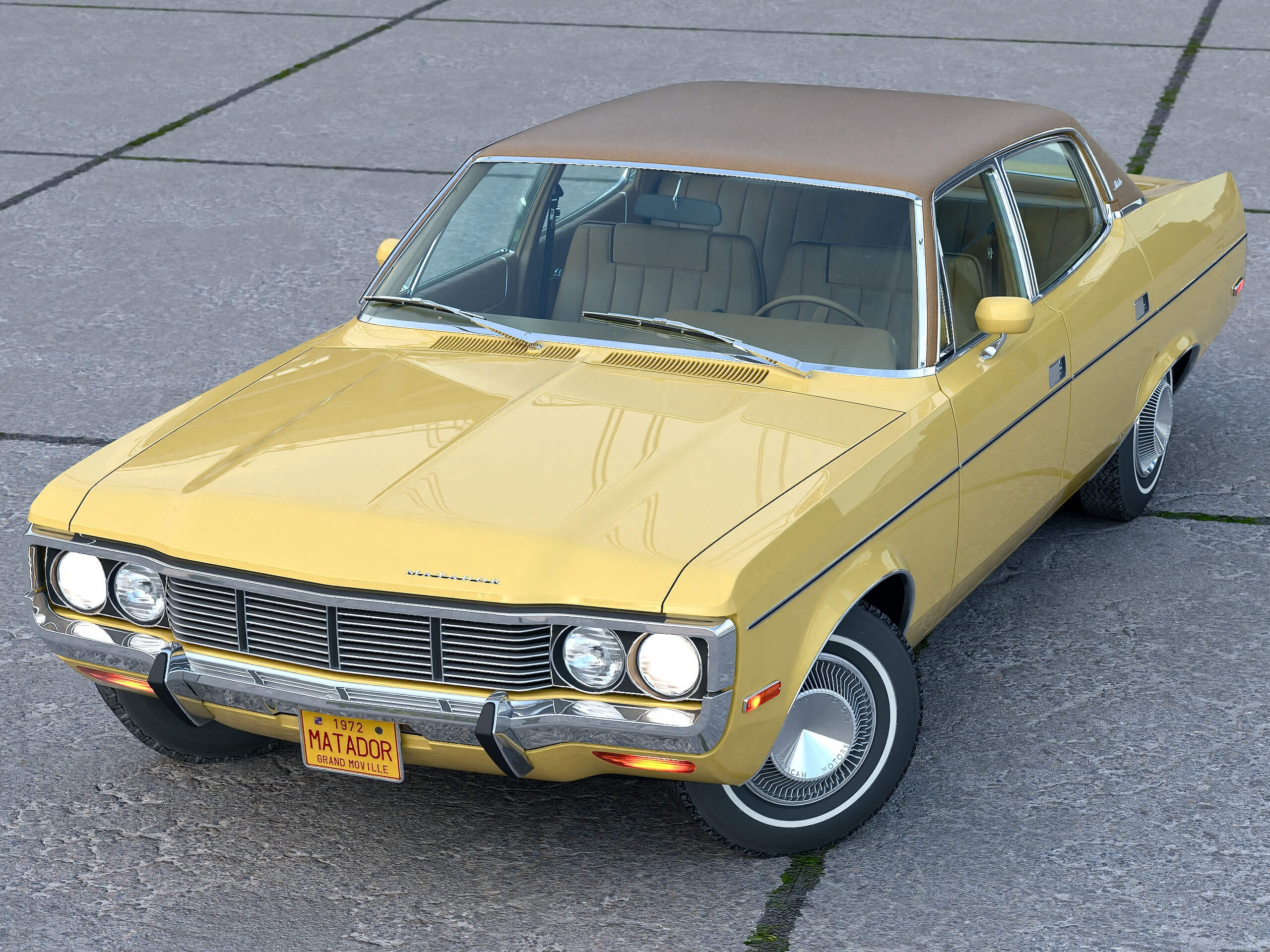 AMC Matador 1972 - 3D Model by arkviz