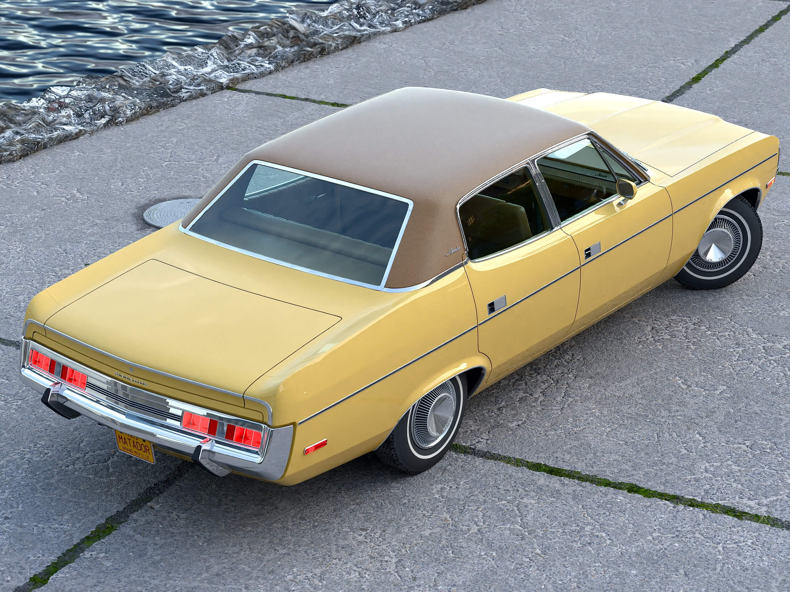 AMC Matador 1972 - 3D Model by arkviz