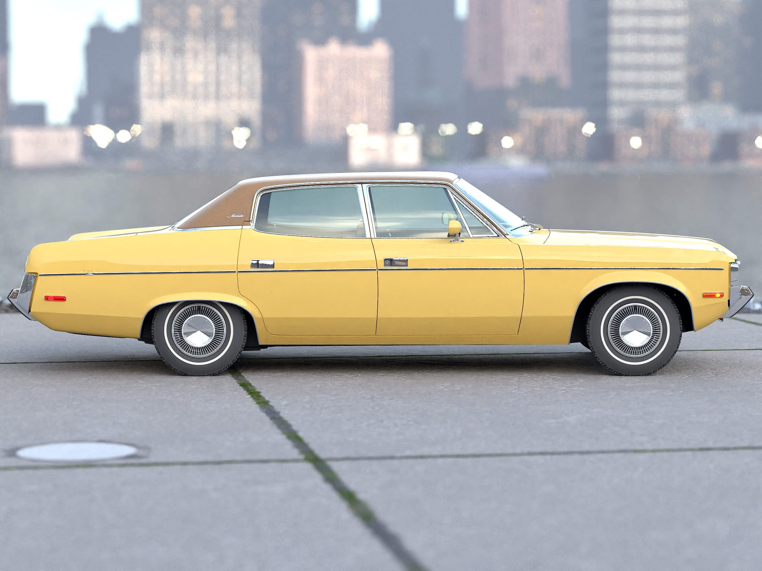 AMC Matador 1972 - 3D Model by arkviz