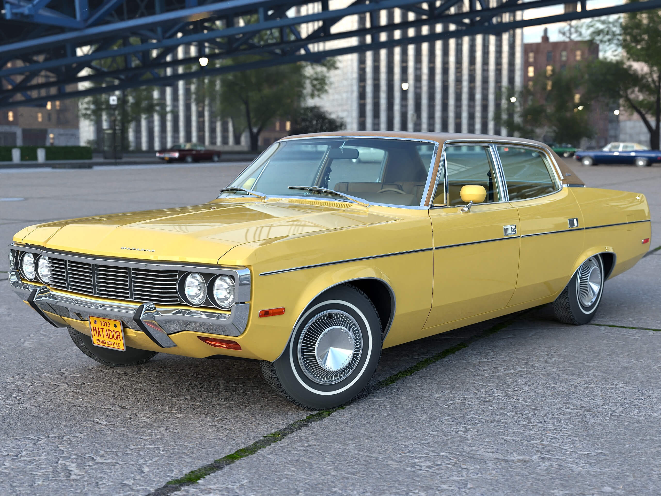 AMC Matador 1972 - 3D Model by arkviz