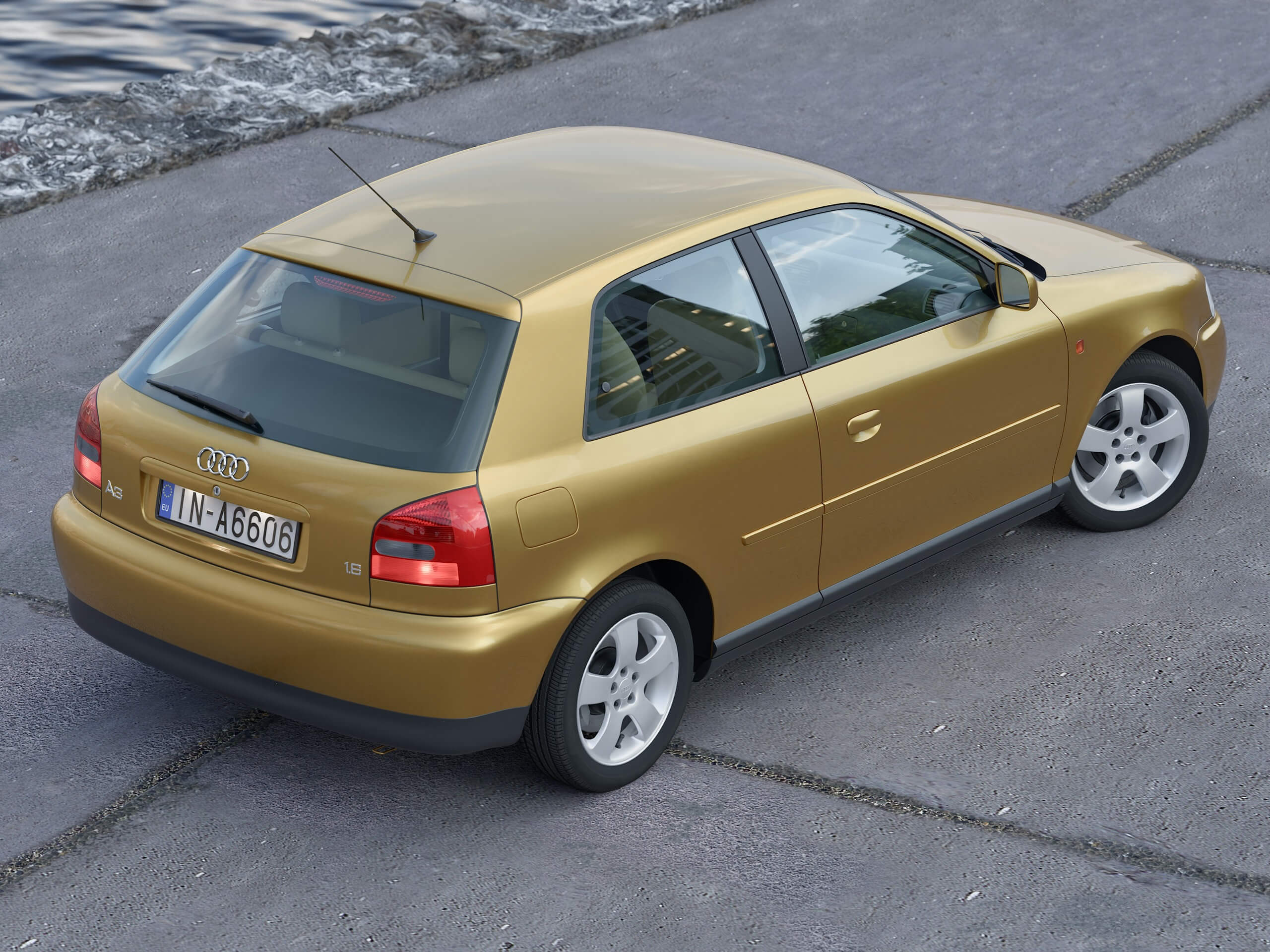 Audi A3 1996 - 3D Model by arkviz