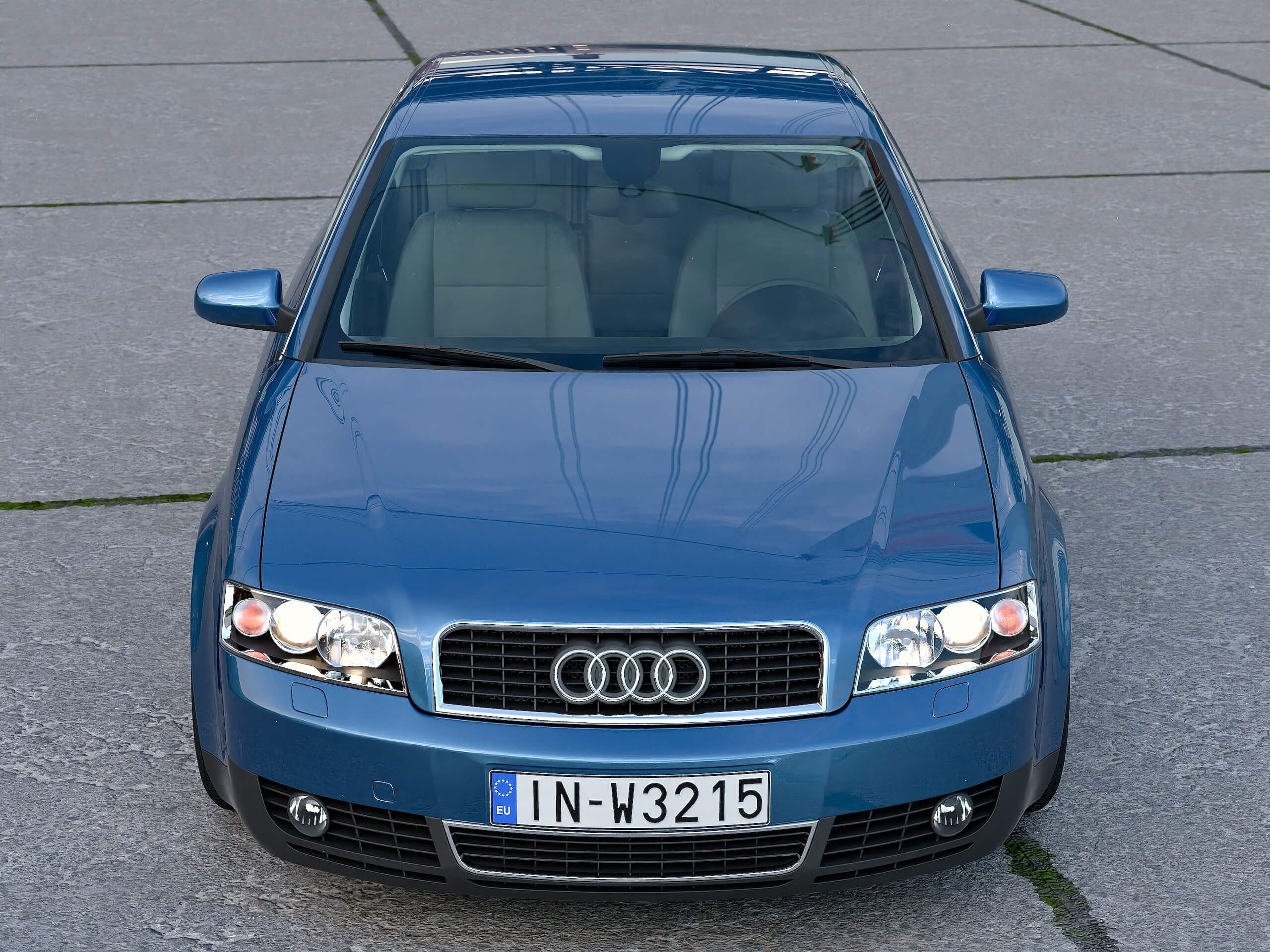 Audi A4 2003 - 3D Model by arkviz